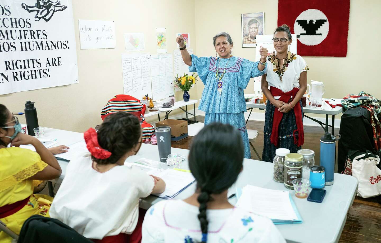 Native American medicine woman passes on the craft of Indigenous healing