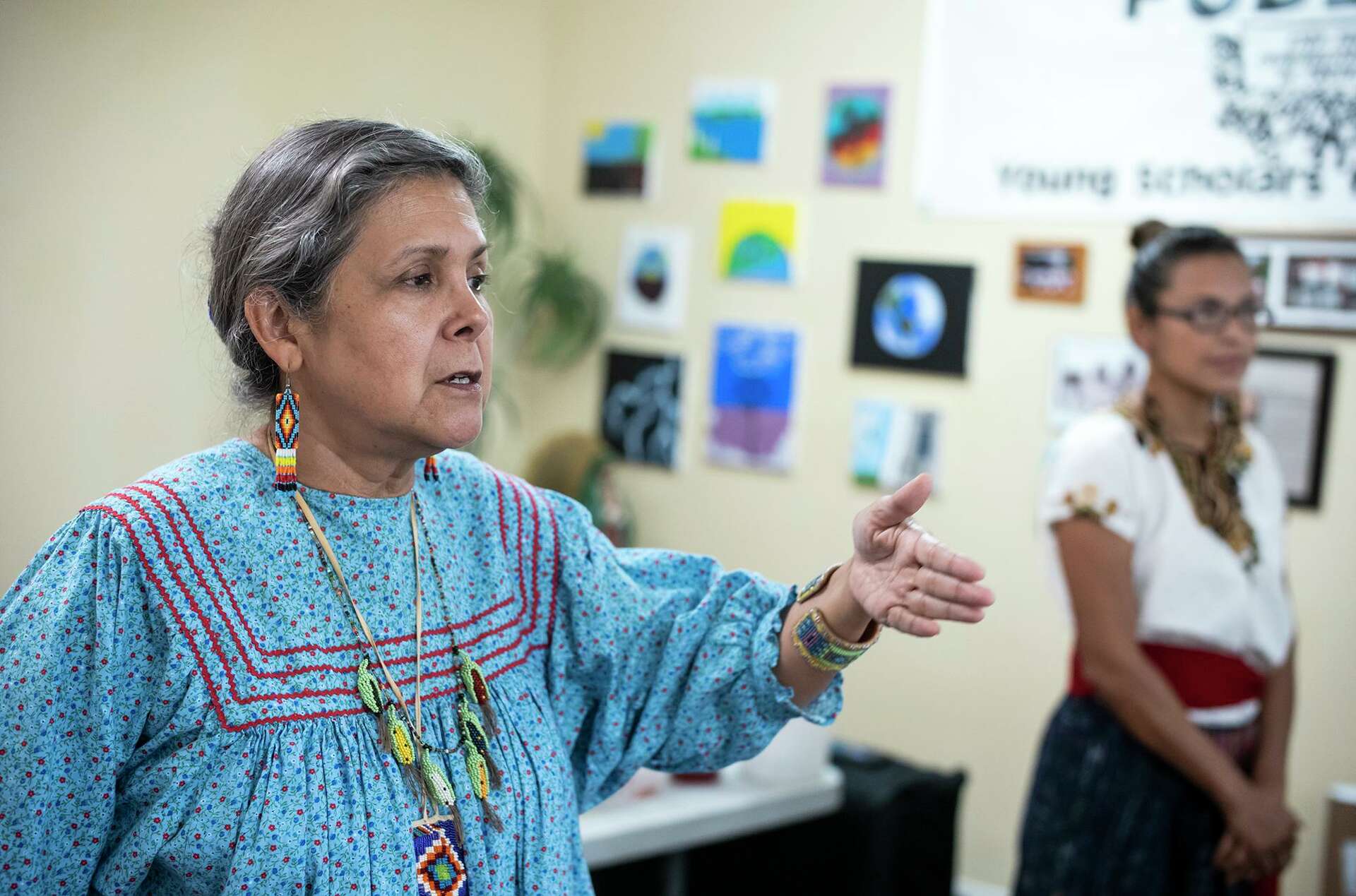 Native American medicine woman passes on the craft of Indigenous healing