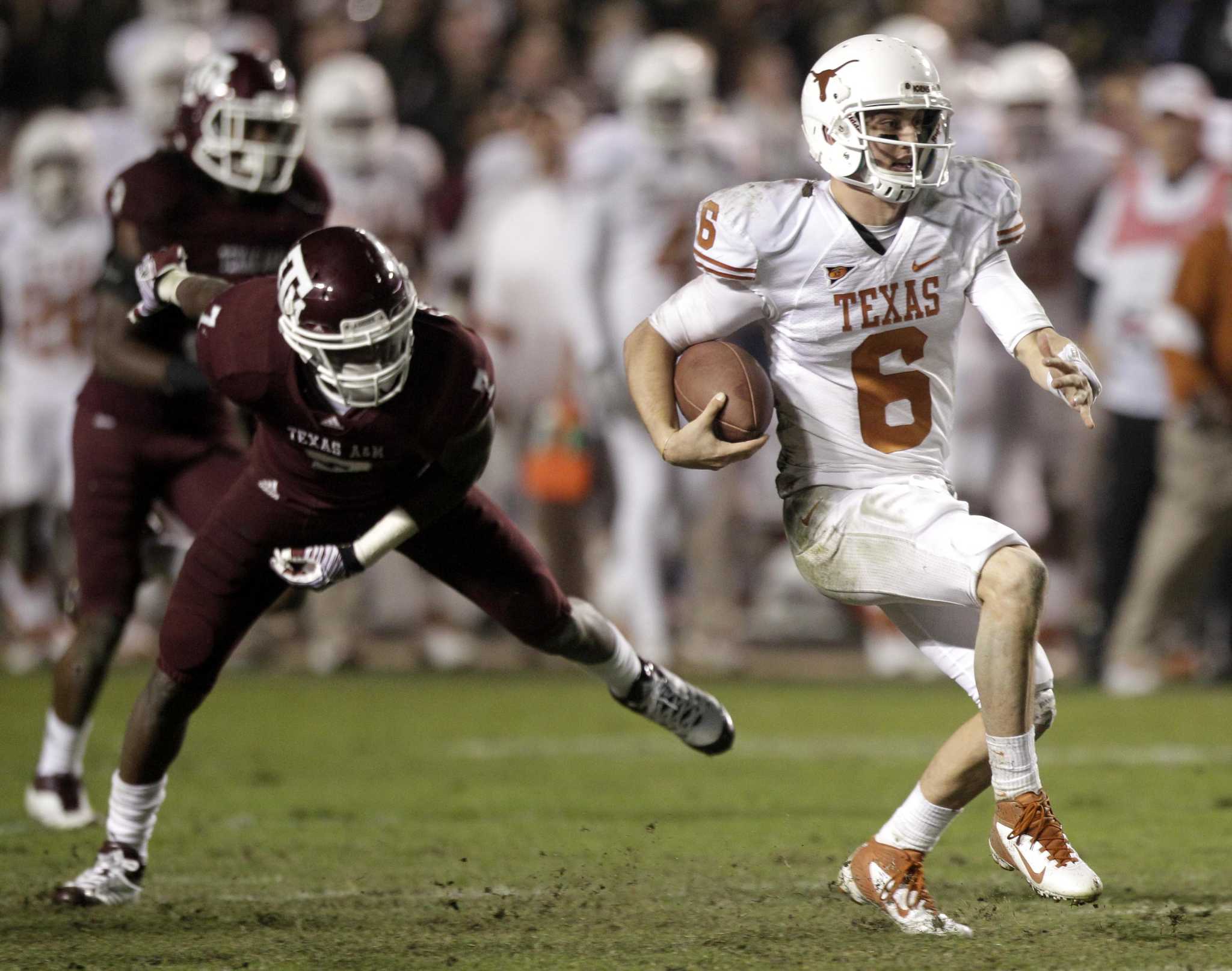 Texas vs. Texas A&M: Case McCoy's run set up Justin Tucker's kick