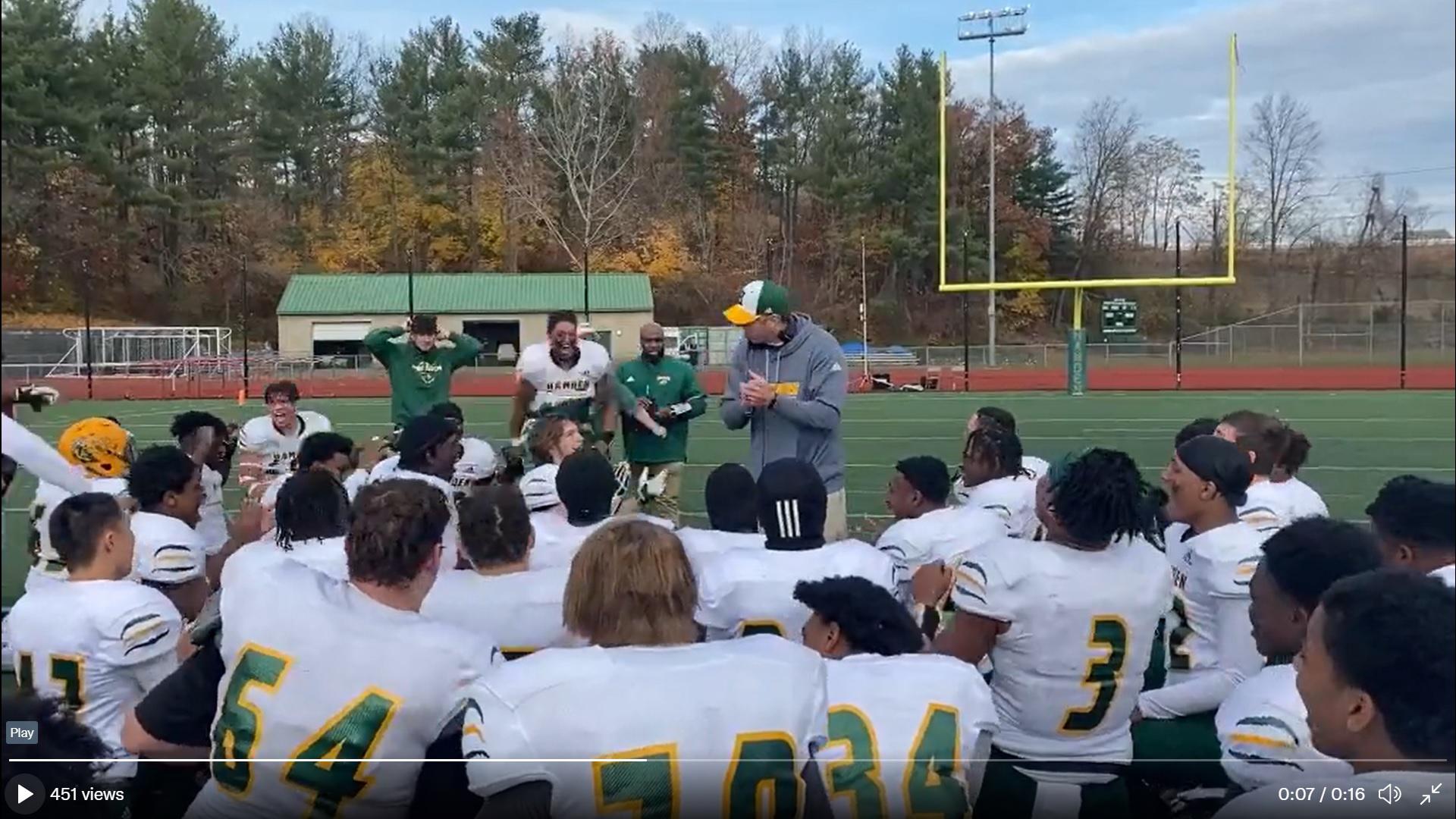 Hamden football wins first Green Bowl since 2005, earns first Class LL ...