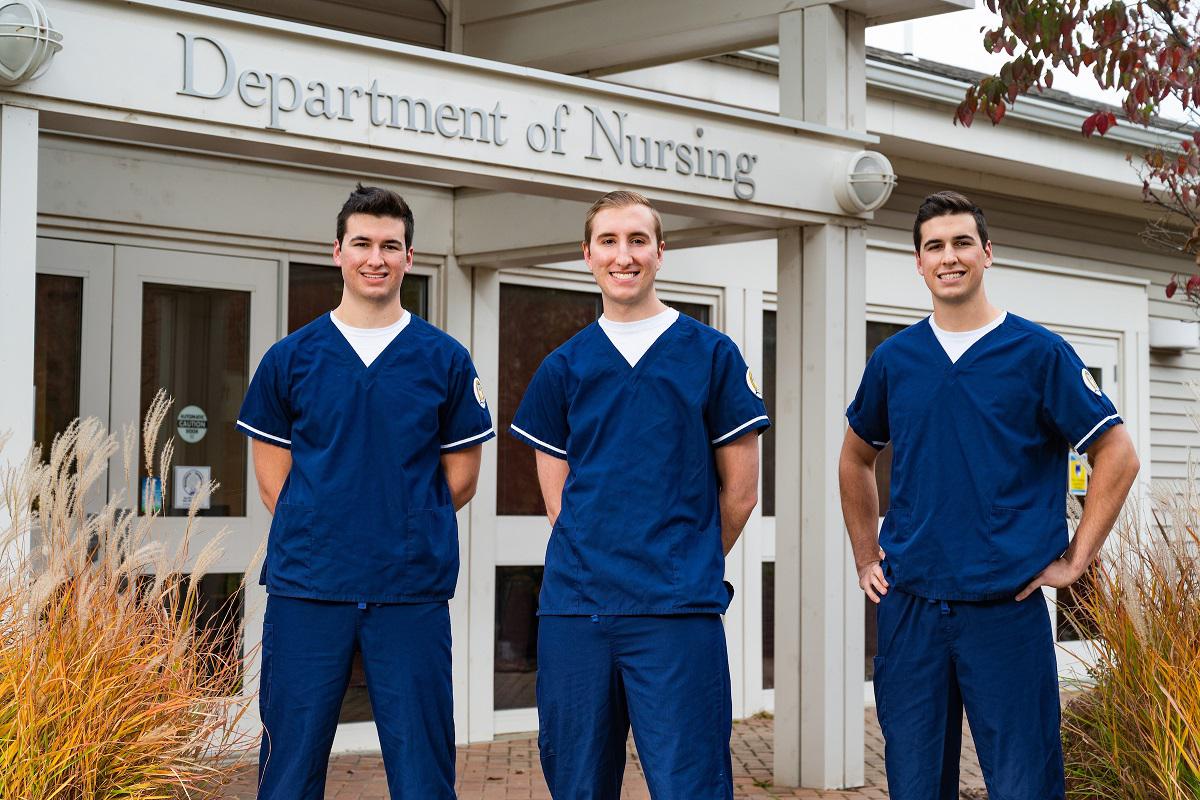 Male triplets make history in SCSU nursing program
