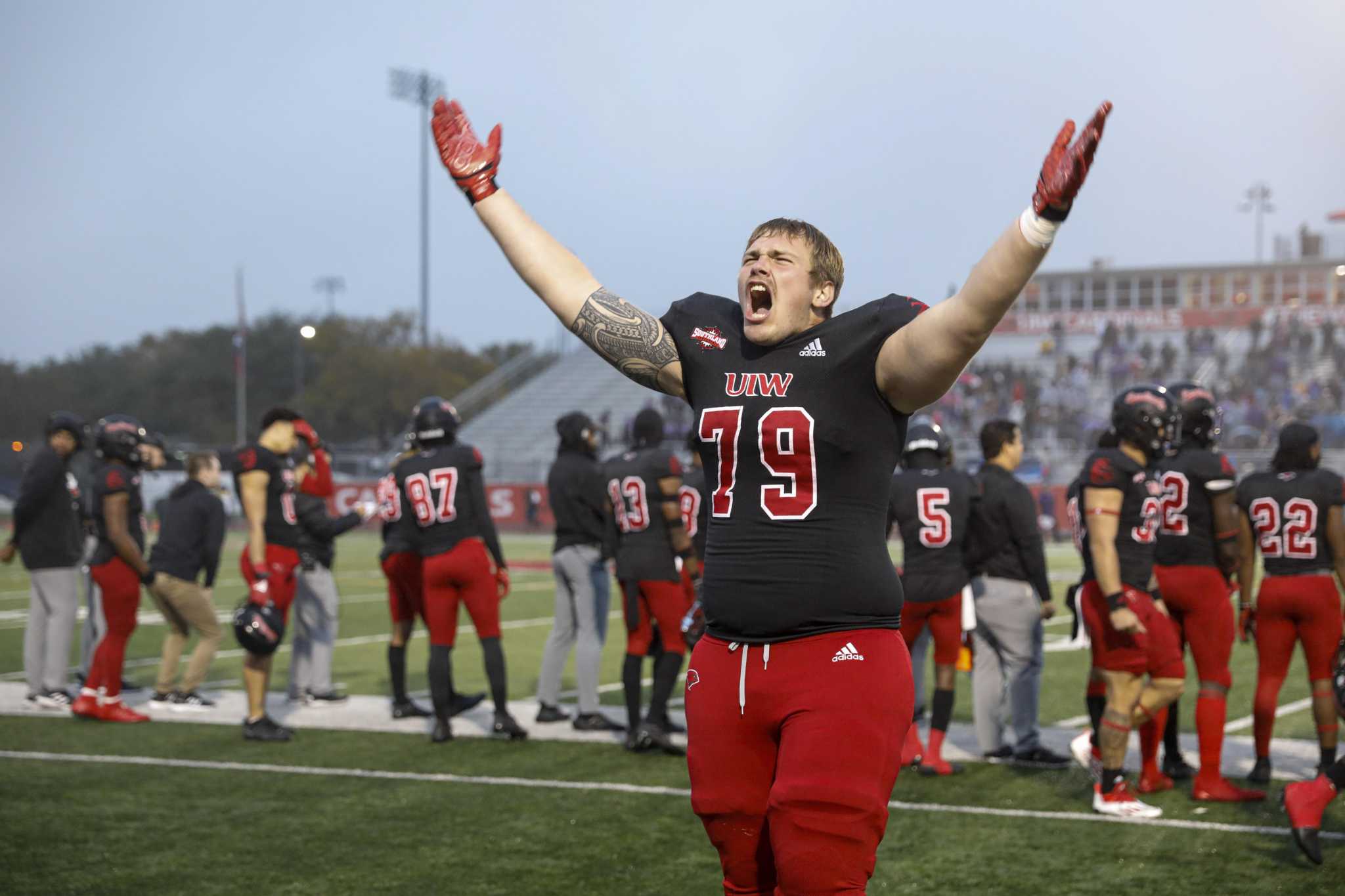 UIW comes up clutch in overtime playoff win over SFA