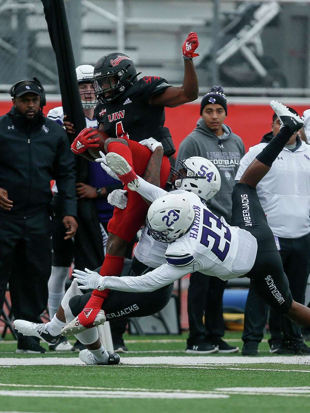 UIW comes up clutch in overtime playoff win over SFA