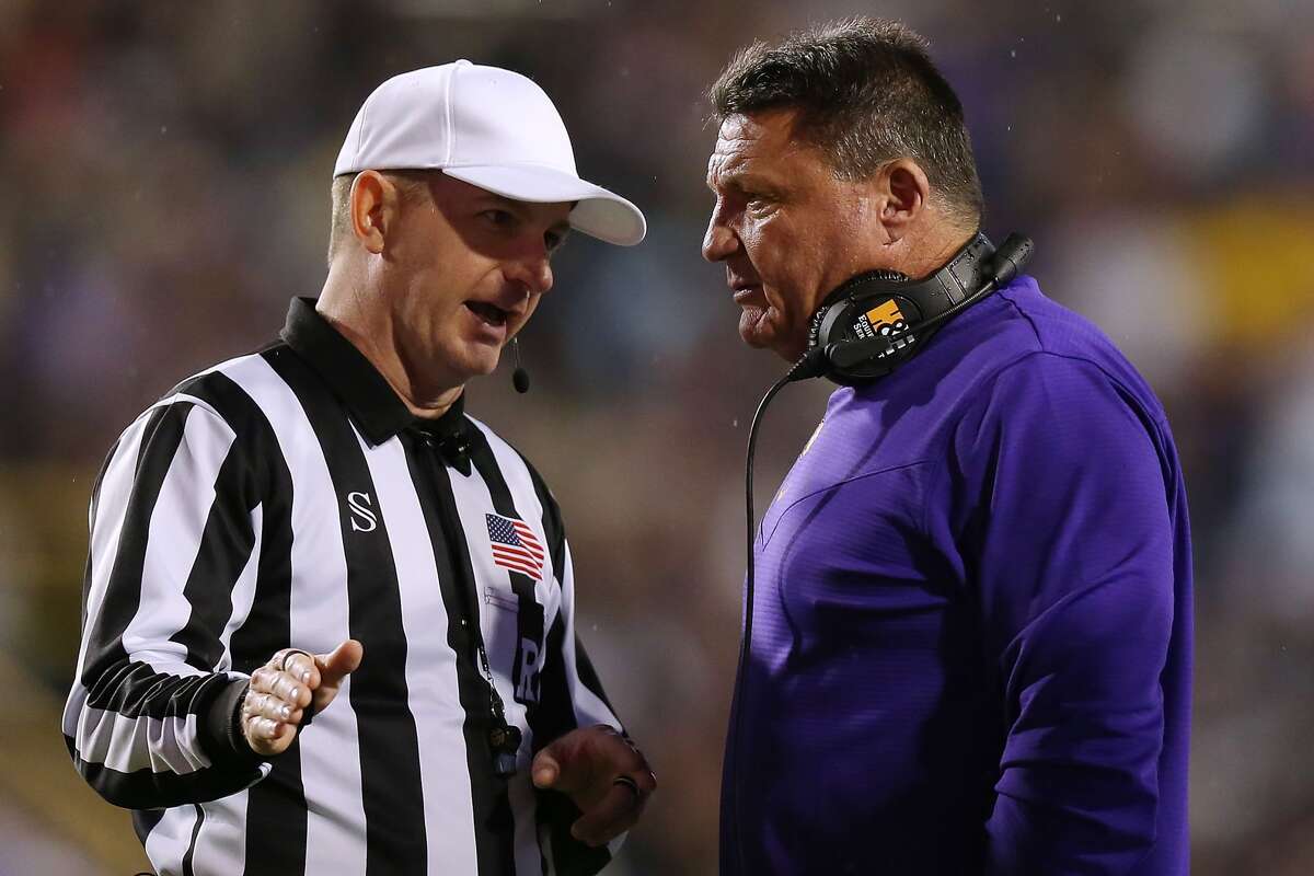Texas A&M falls to LSU; Ed Orgeron ends his home tenure with victory