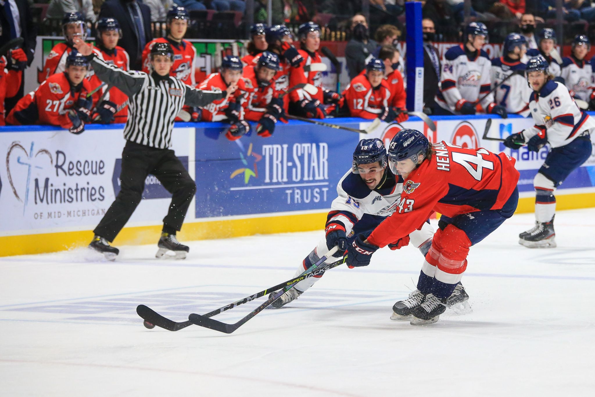 Saginaw Spirit: Mangone scores overtime winner to cap off home and home ...