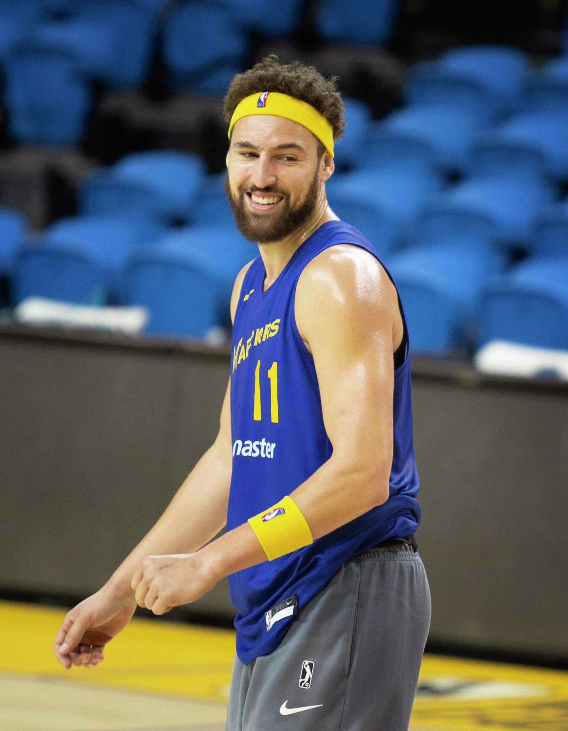 Warriors’ Klay Thompson finds his groove hoisting jump shots in Santa Cruz