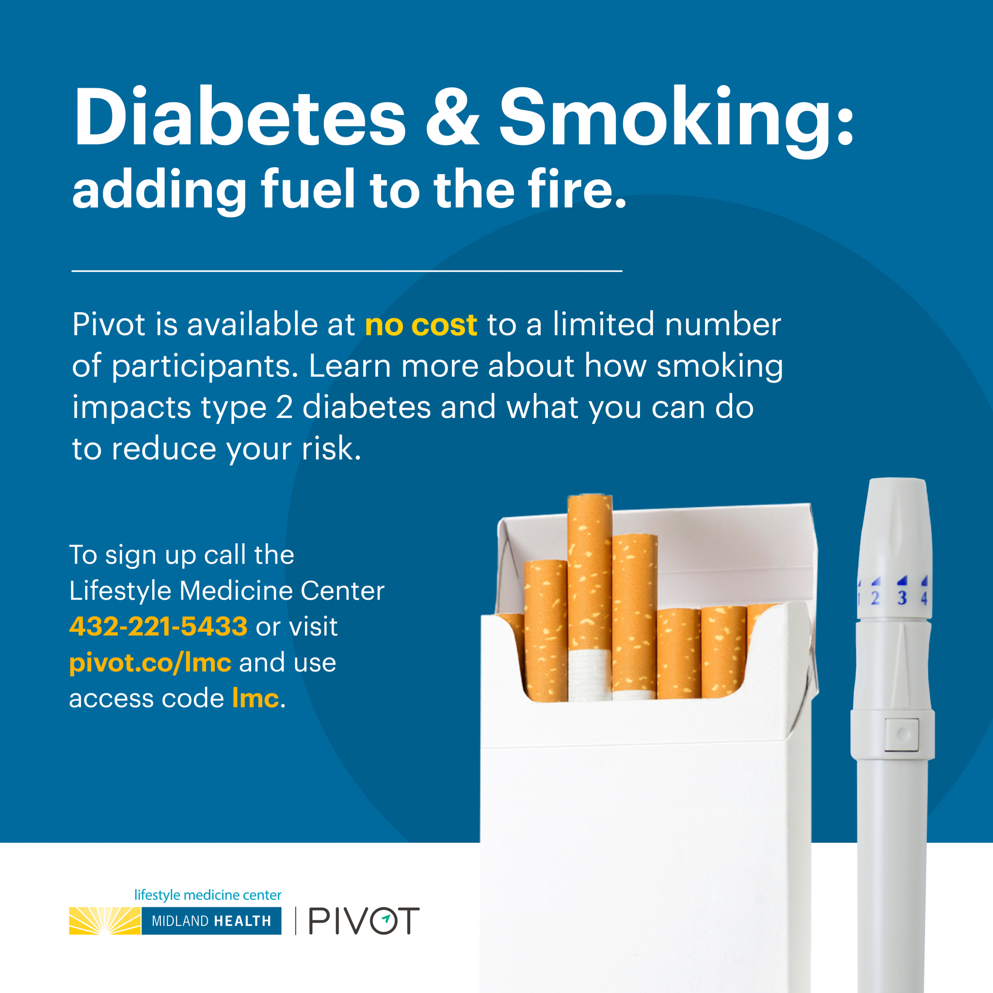 Smoking, diabetes add fuel to the fire