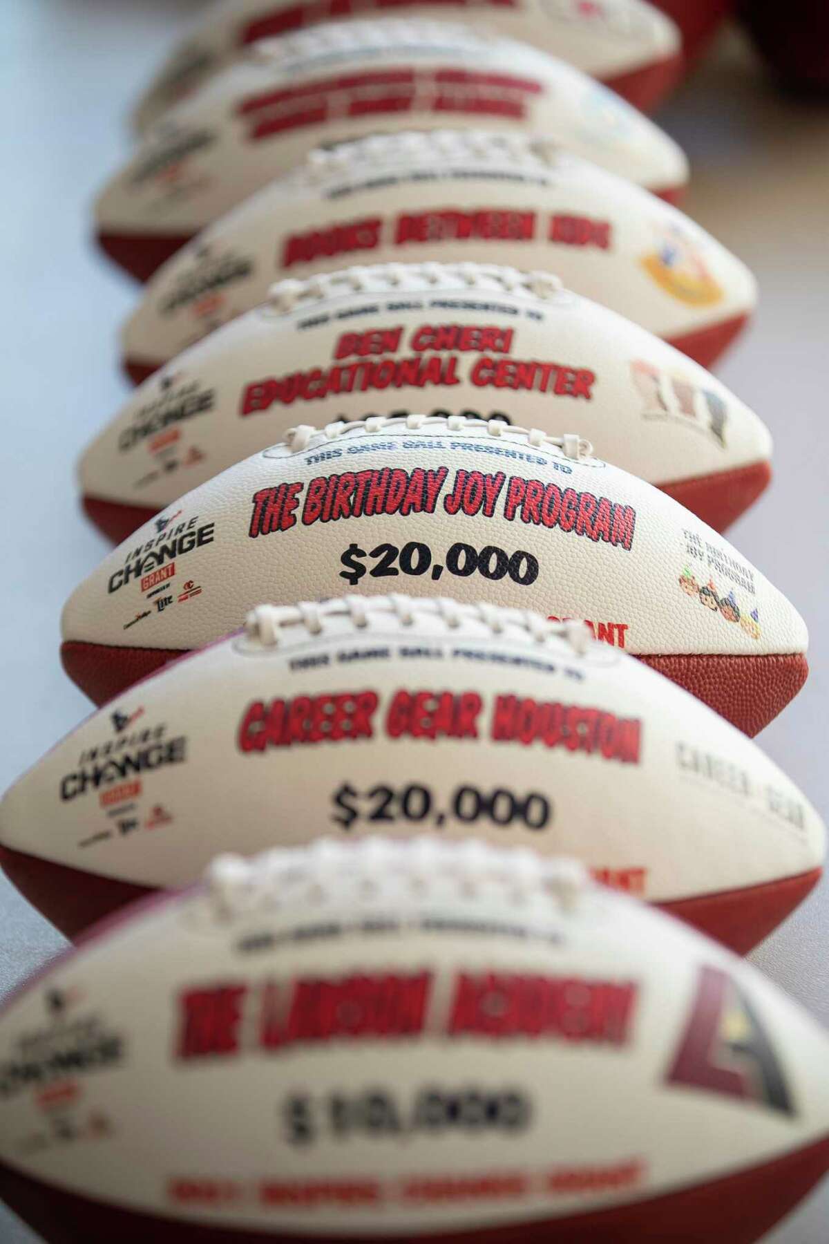 Texans Foundation surprises 15 non-profits with $400,000 in grants on ...