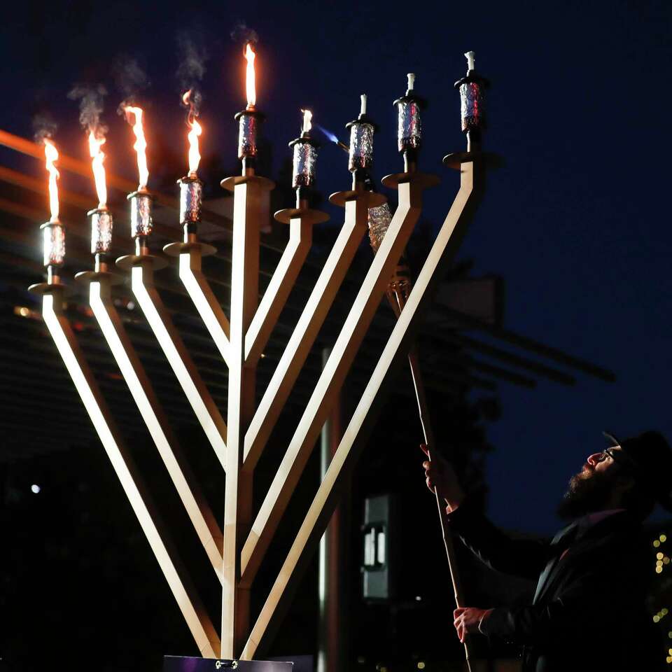 Where to celebrate menorah lightings for Hanukkah in Houston suburbs