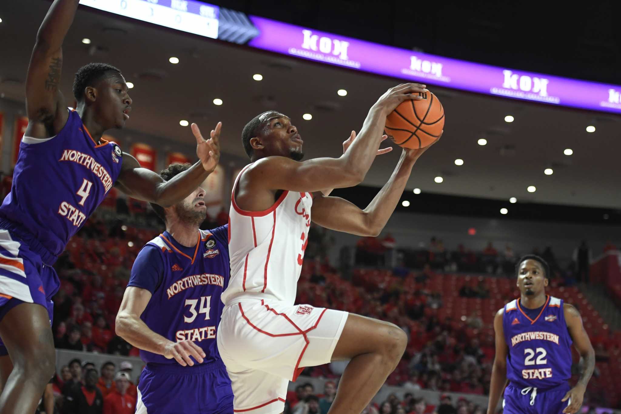 Nov. 30: Houston 99, Northwestern St. 58
