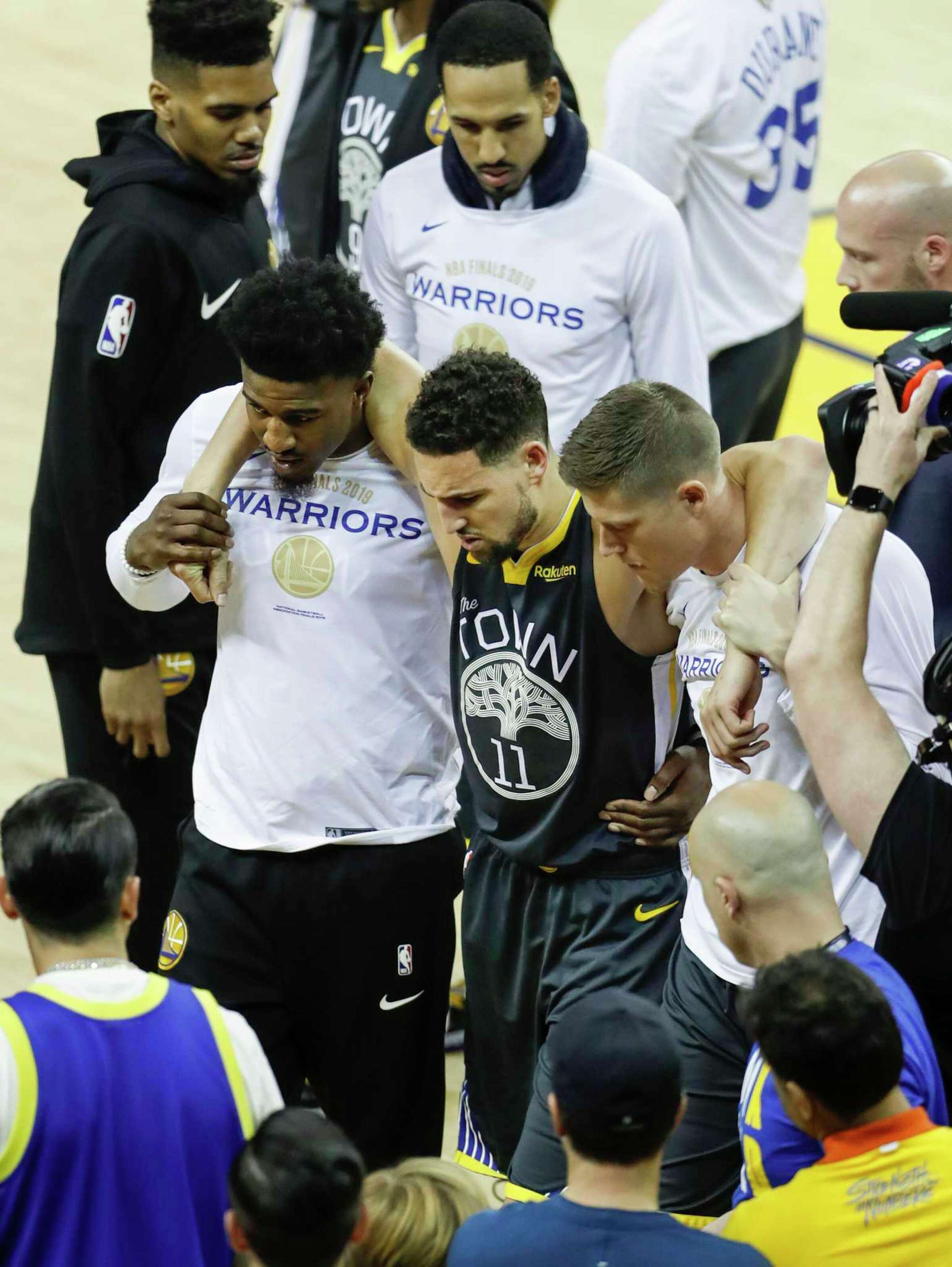 ‘He never gave up’: How Warriors’ Klay Thompson endured 941 days out of ...