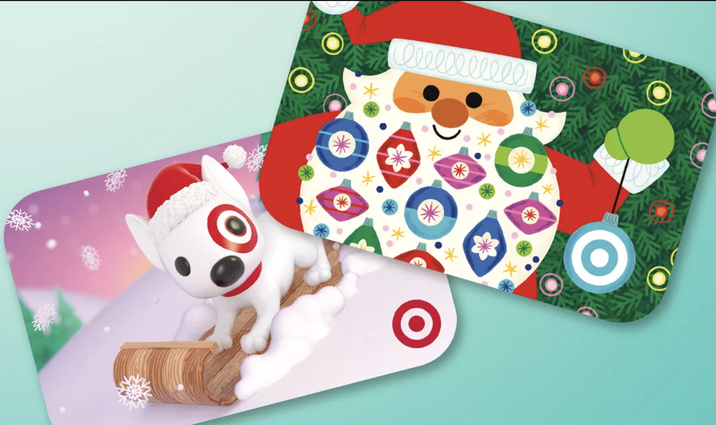 Target gift cards are 10% off on Dec. 4 and 5