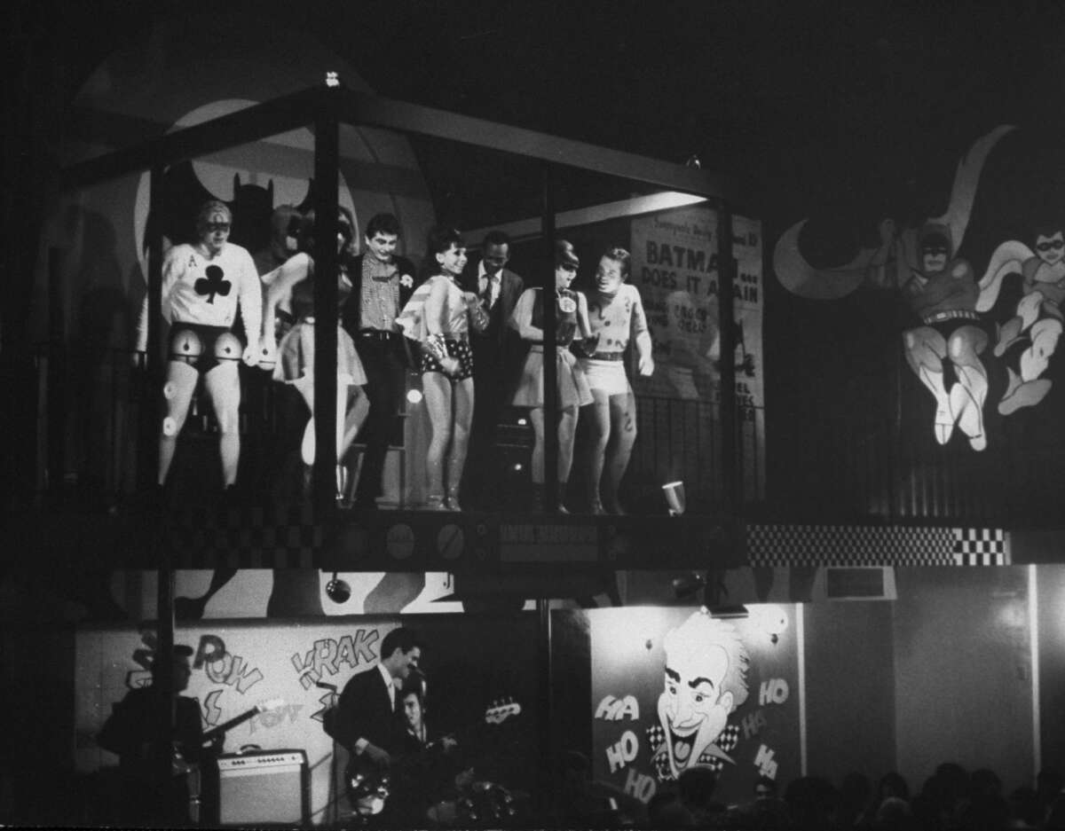 The hottest Bay Area club in the 1960s was Batman-themed