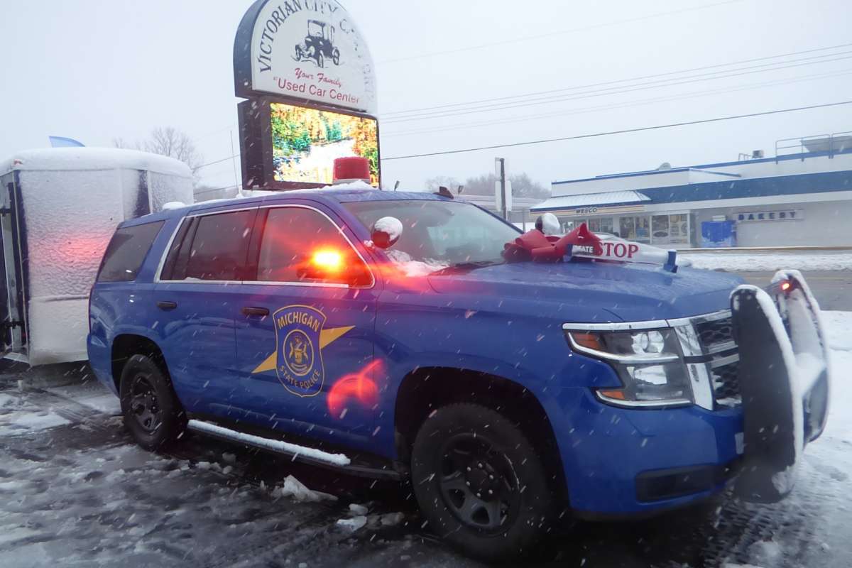 How many toys can be stuffed in a blue goose? Manistee hopes to find out