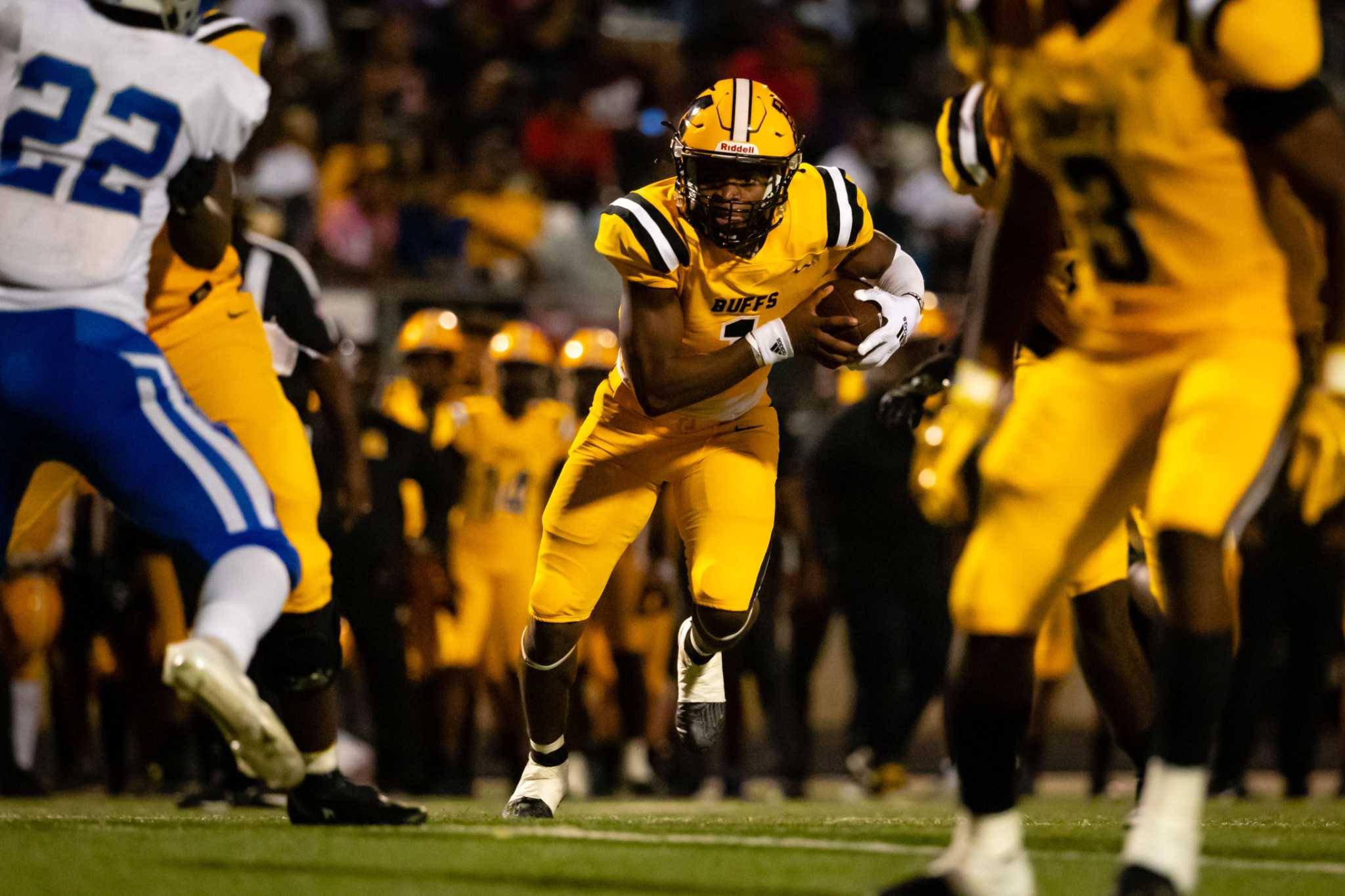 Marshall nearly sweeps 11-5A football awards