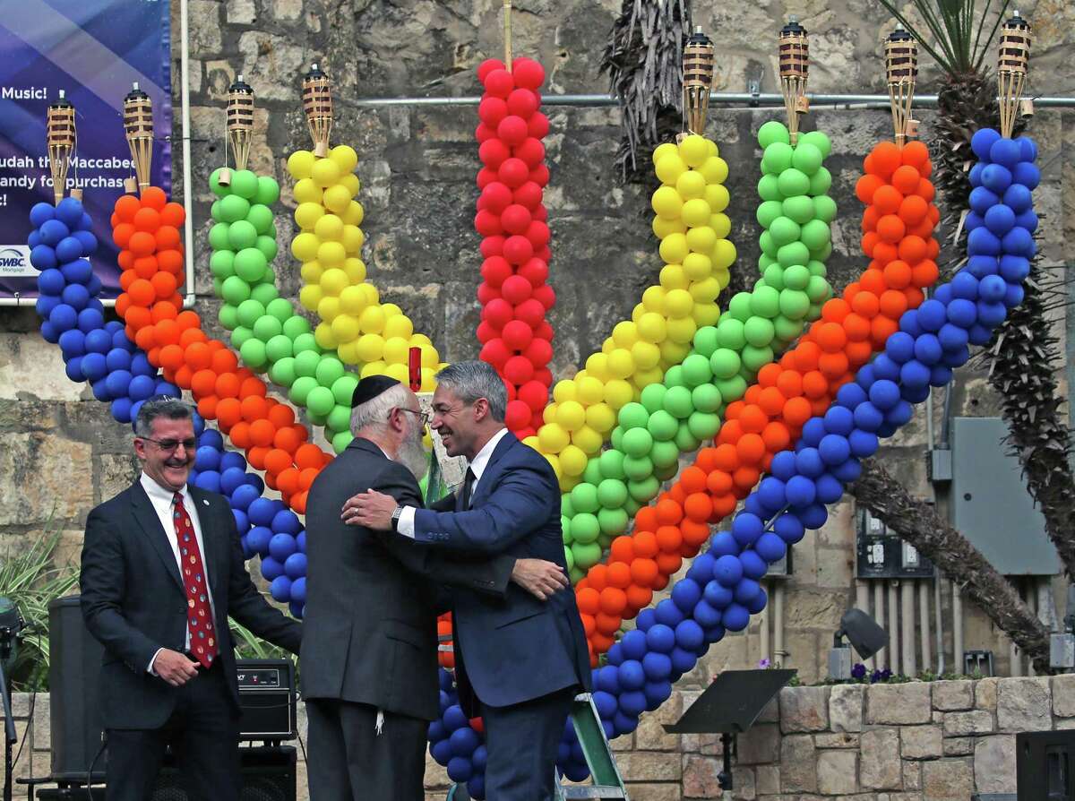‘It feels like a giant hug’: San Antonio’s 24th annual Chanukah on the ...