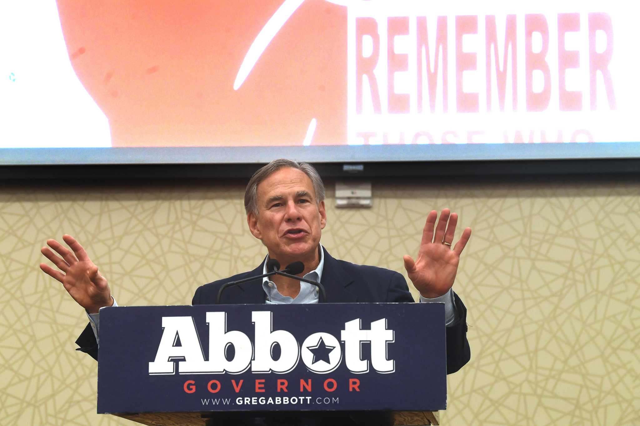 Texas Gov. Greg Abbott pays a visit to Beaumont