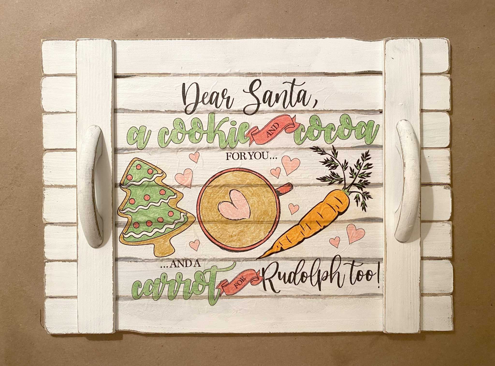 DIY: Make this cute Santa tray for the littles in your life