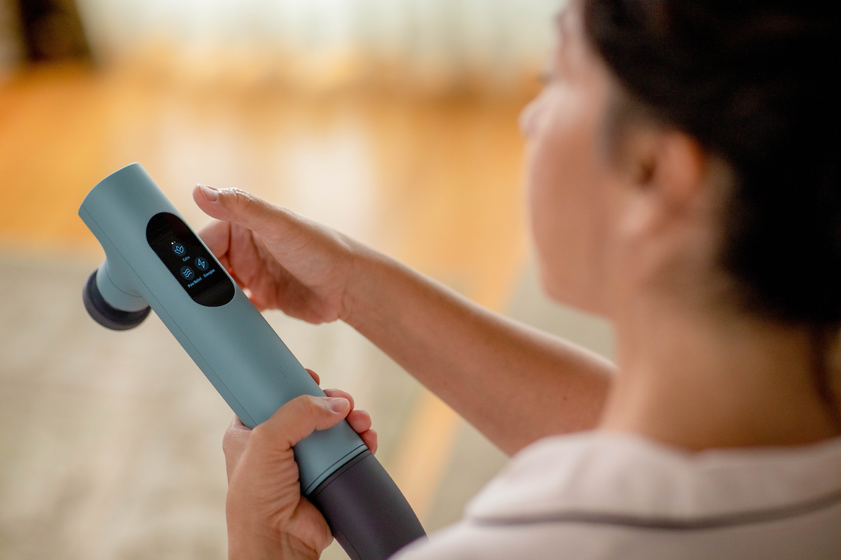 This rhythm therapy massager can calm all those holiday stressors