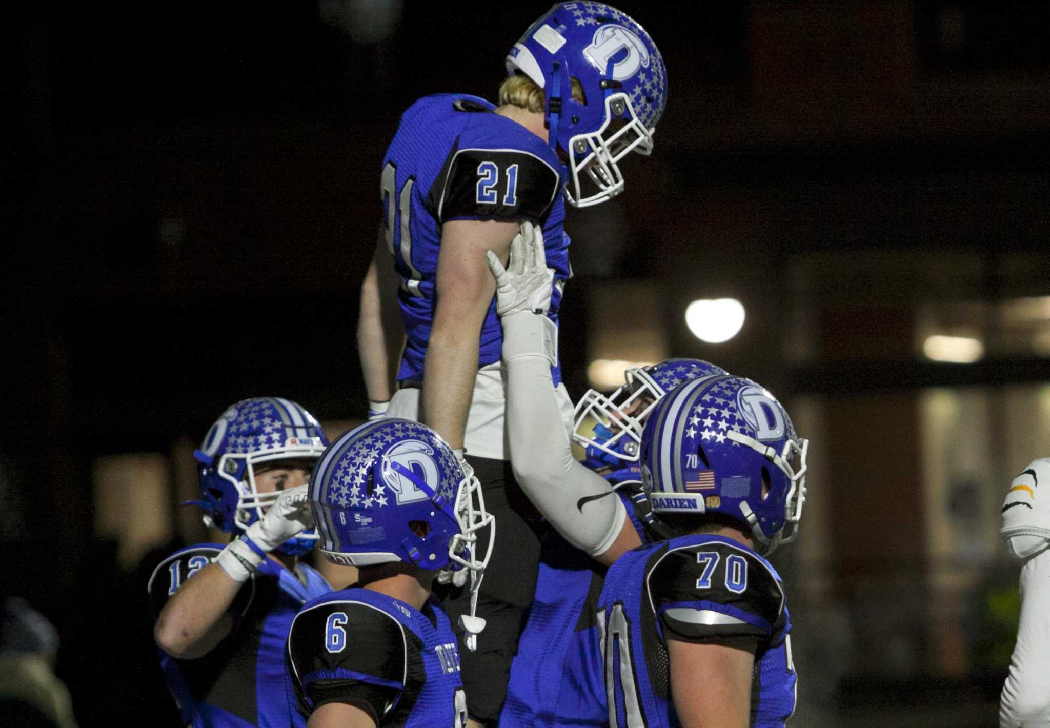 Wave by the numbers: For Darien football, revenge on rival and a trip ...