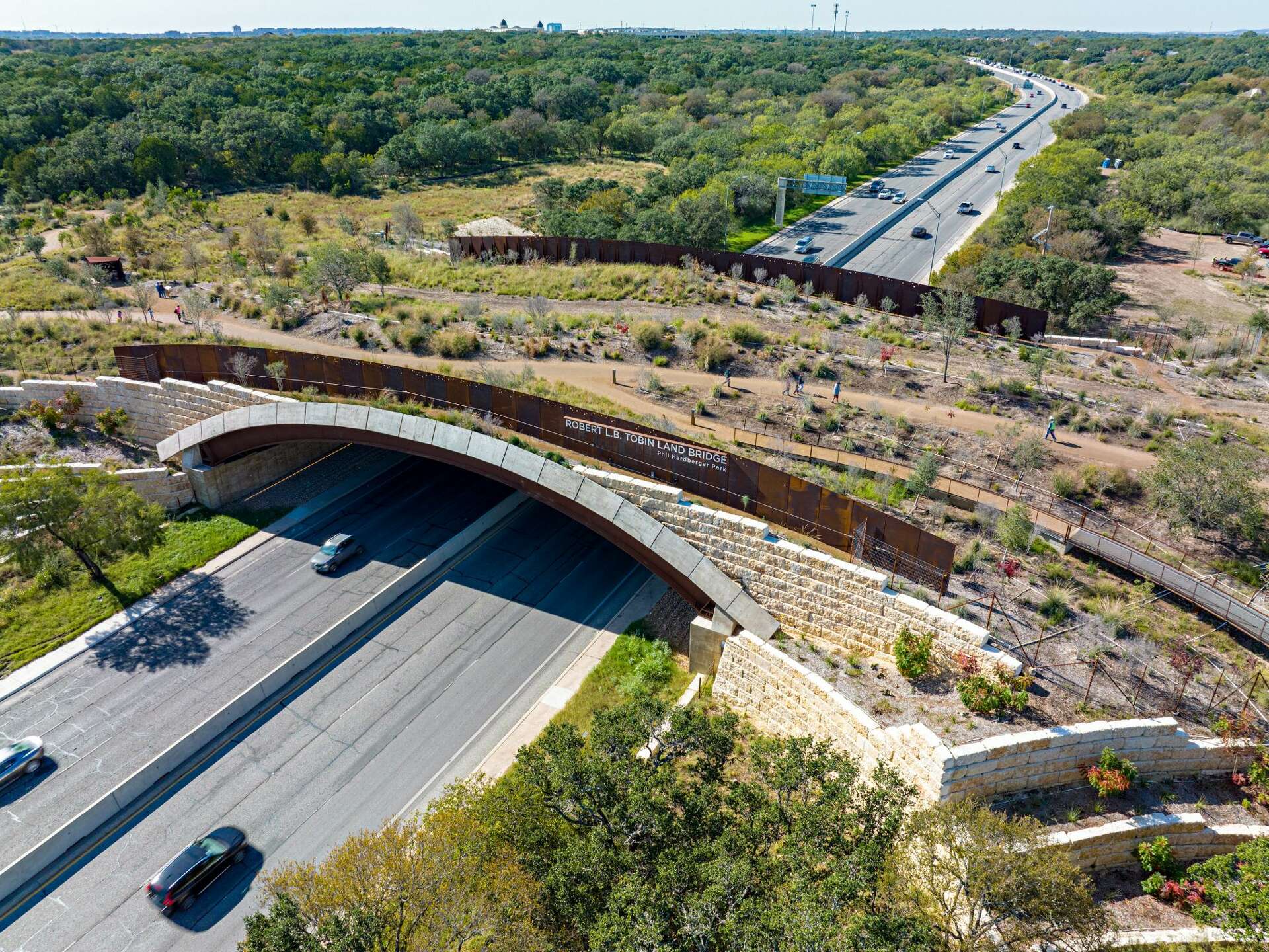 You won't be able to access a Texas land bridge for awhile
