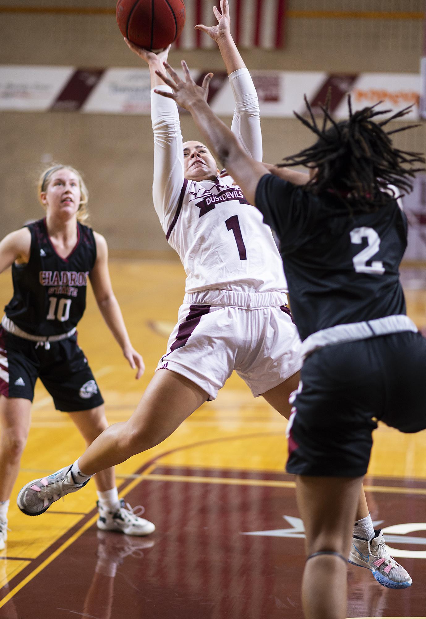 Dustdevils fall for first time in 2021-22 to Saint Leo 89-80