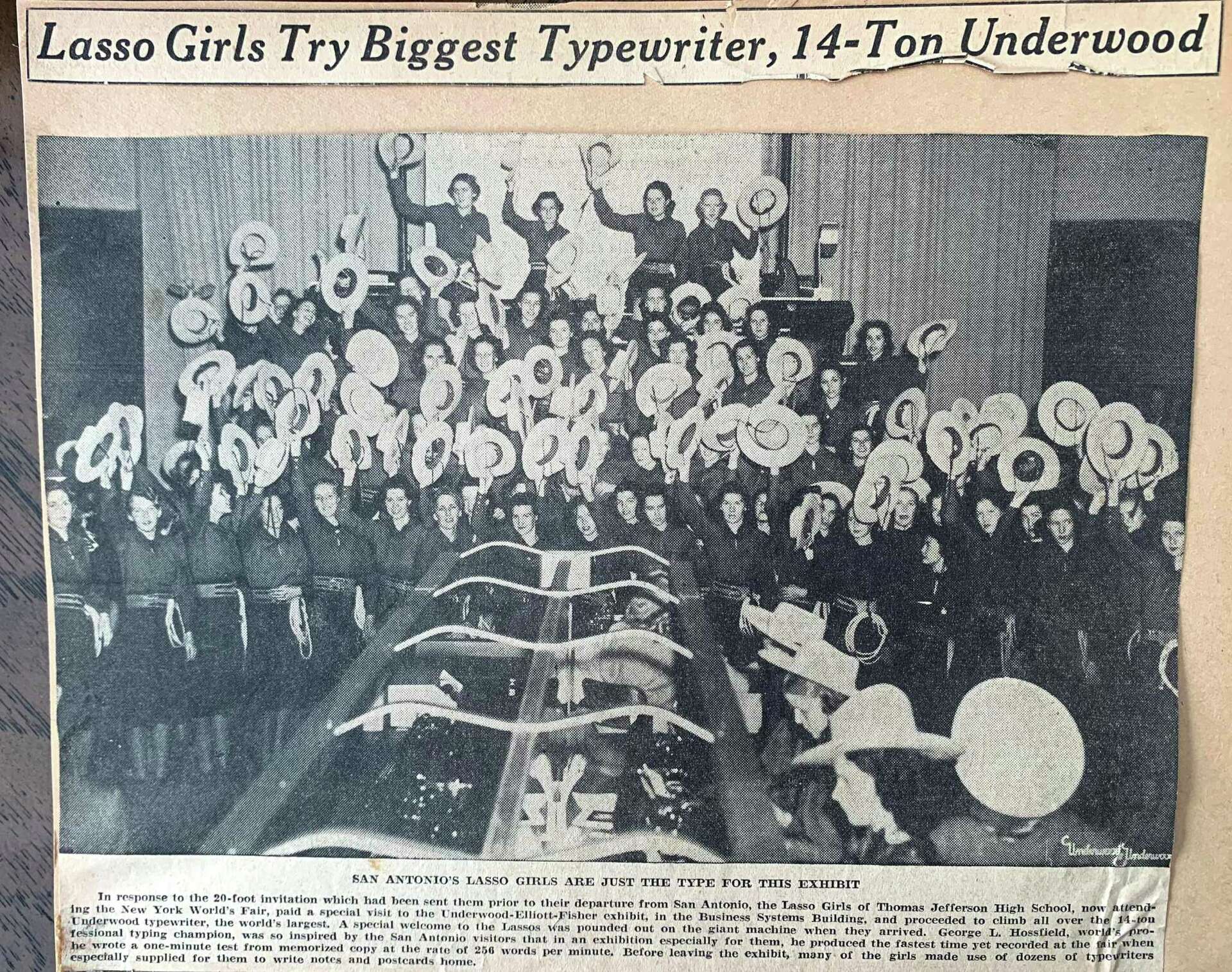 The oldest living Jefferson High School Lasso shares her memories of a ...