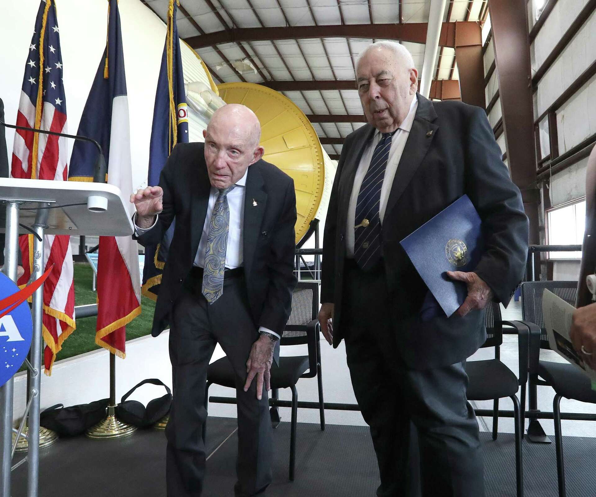 Longtime NASA leader George W.S. Abbey has died at 91