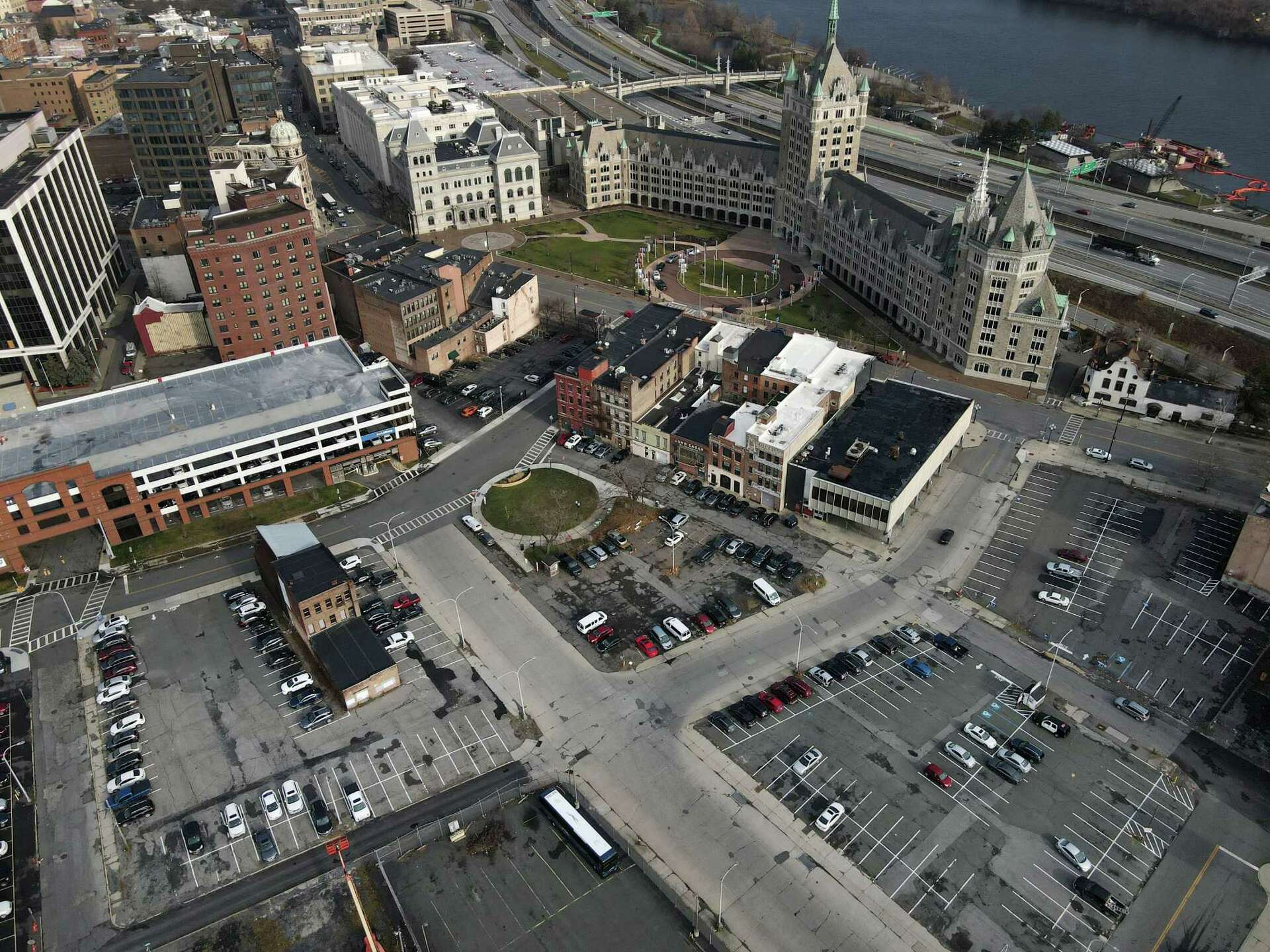 Albany parking lot district wants $7.2M for seized land