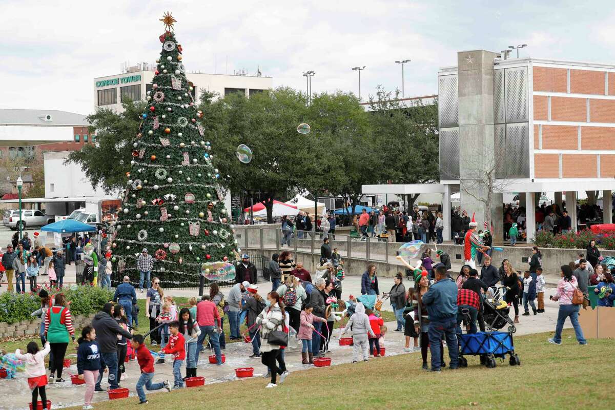 Seasonal celebrations at Conroe’s Heritage Place Park