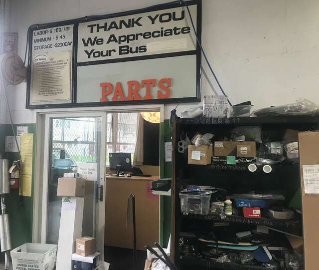 Buslab is a Berkeley repair shop specializing in the VW bus