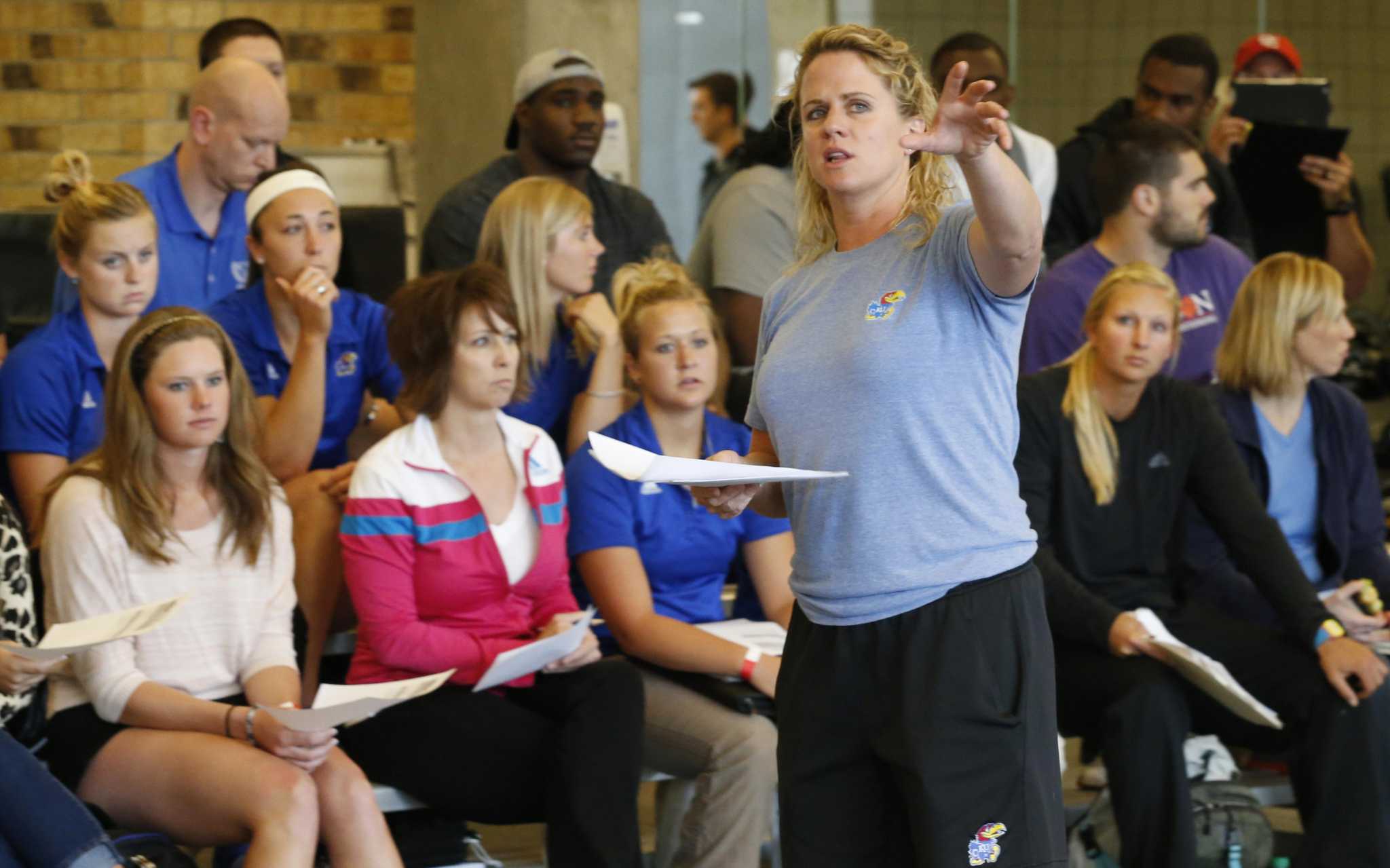 UConn strength coach Andrea Hudy back in Storrs 17 years after leaving ...