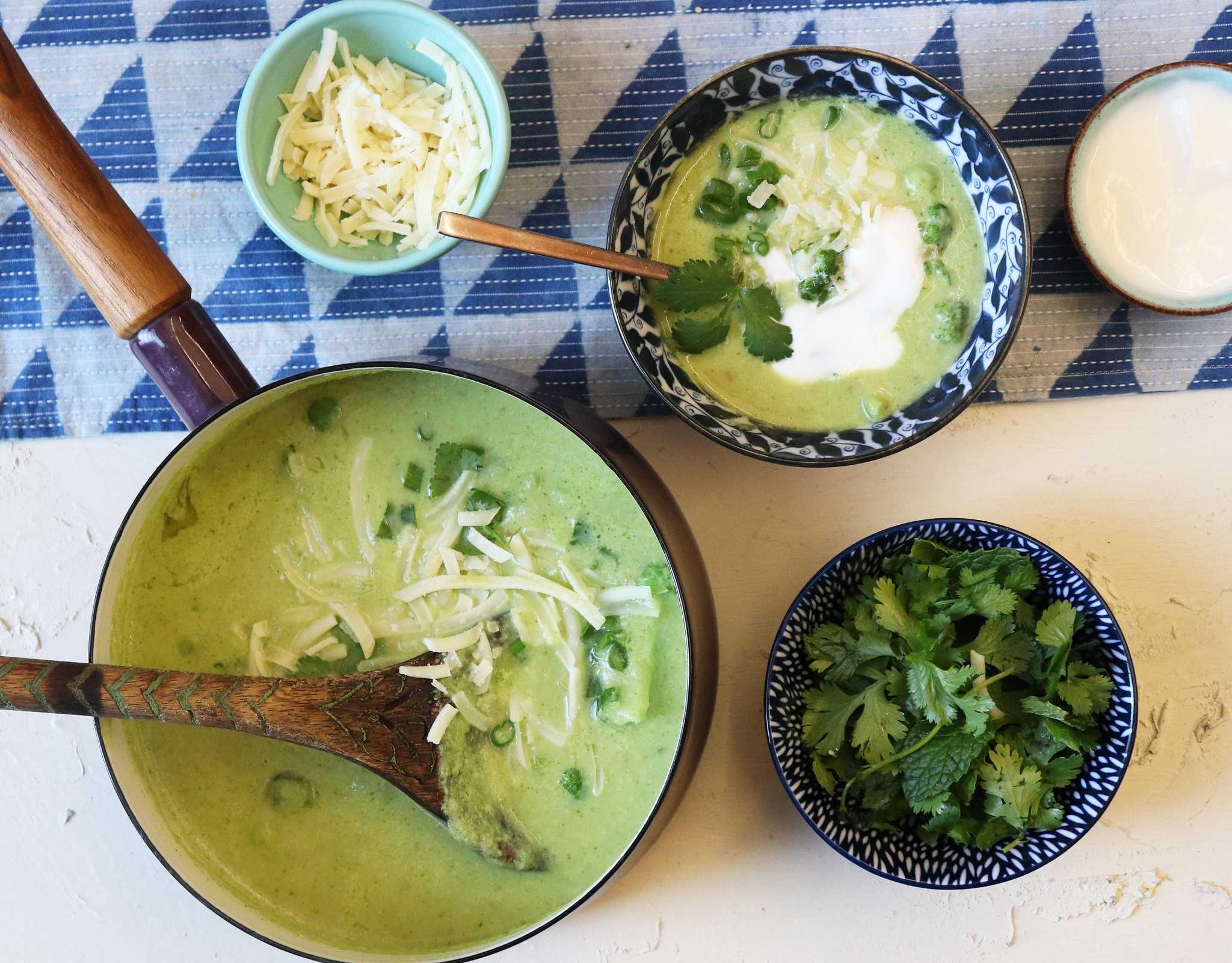 This broccoli soup recipe delivers spoonfuls of elegance