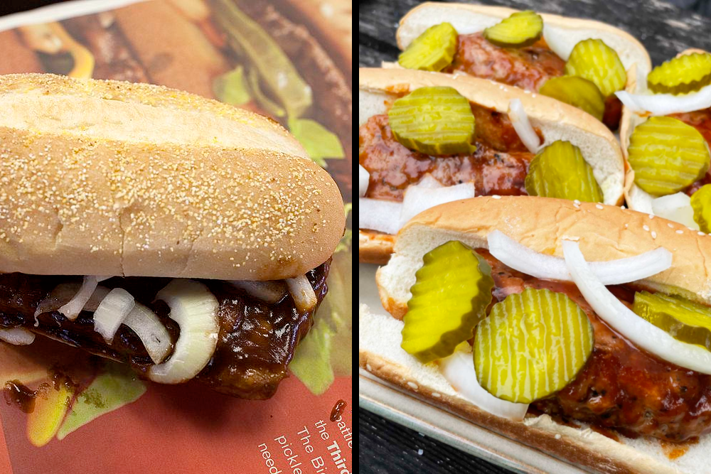 How to make homemade copycat McDonald’s McRib sandwiches at home