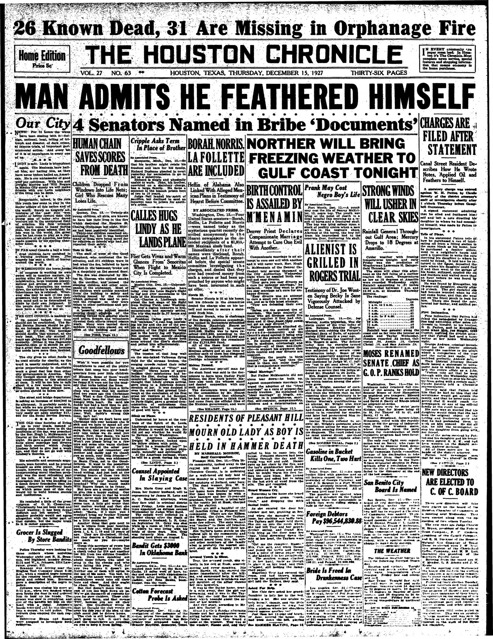 This day in Houston history, Dec. 15, 1927: Dad's plan to teach his ...