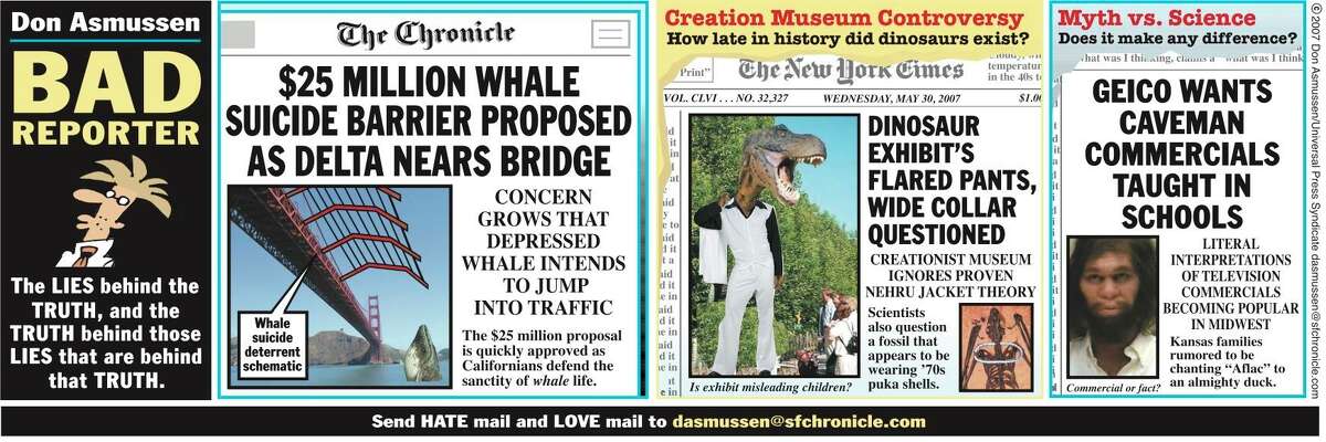 Chronicle cartoonist Don Asmussen: Brilliant artist found humor in the ...