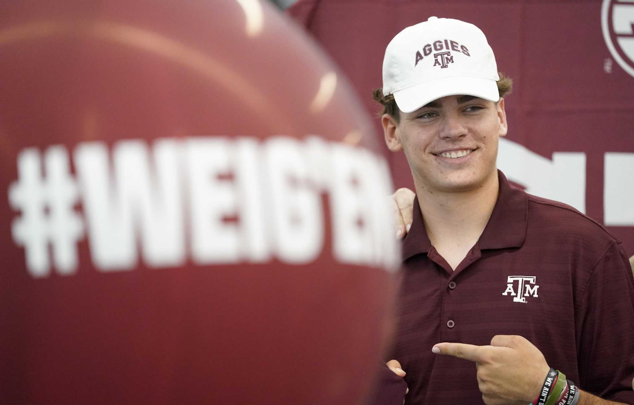 Houston-area recruiting: A&M leads way with Bridgeland QB Conner Weigman