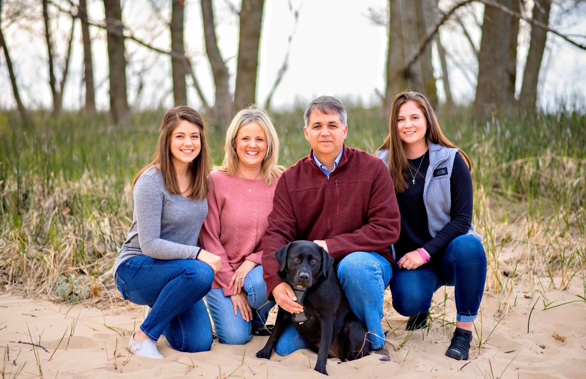 Dave Thompson enjoys family time during holidays