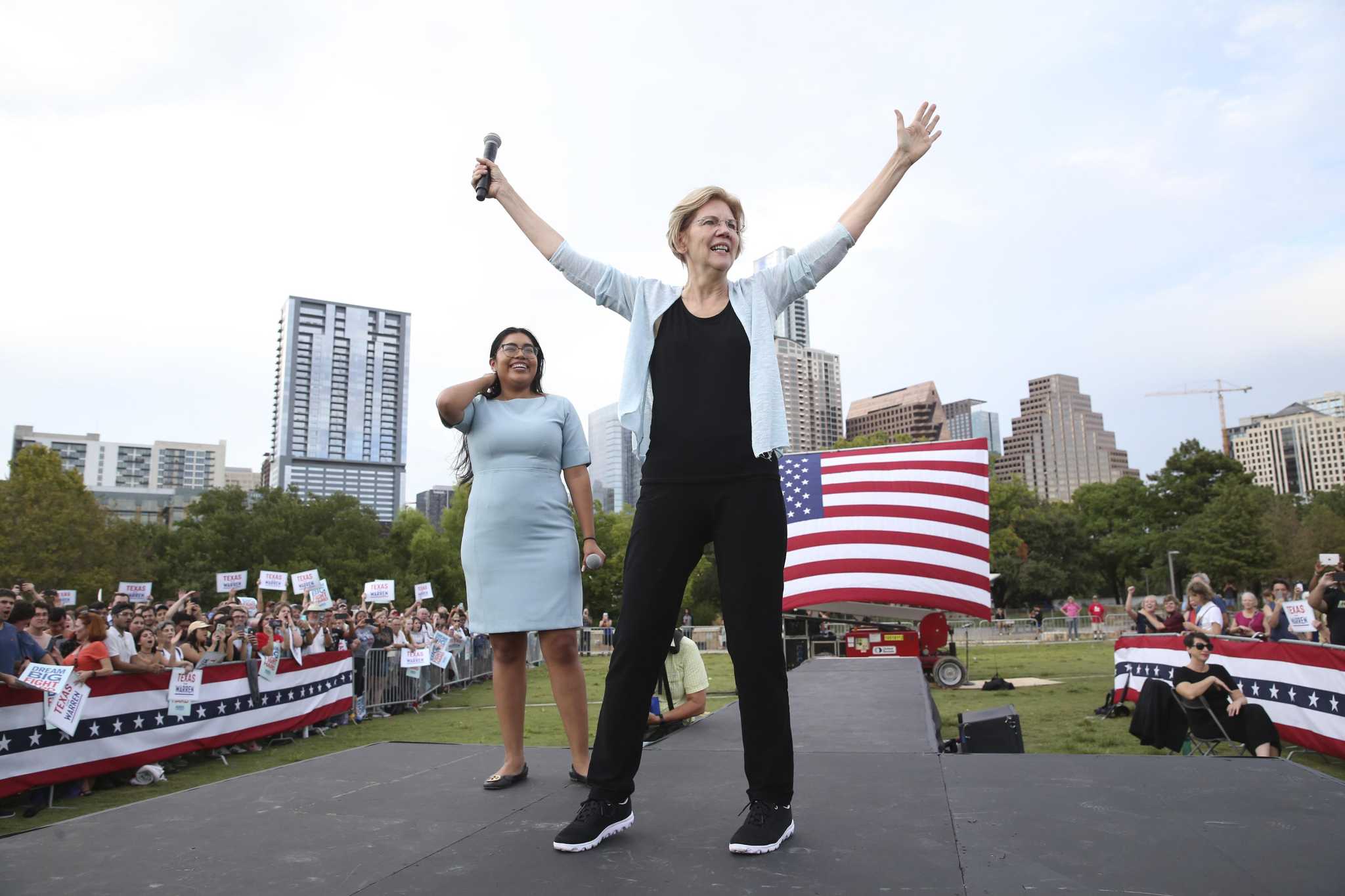 Sen. Elizabeth Warren headed to San Antonio to rally progressives ahead ...