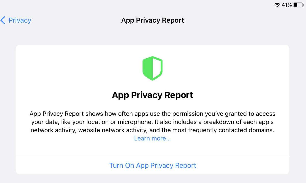See what your iPhone, iPad apps are doing with the App Privacy Report