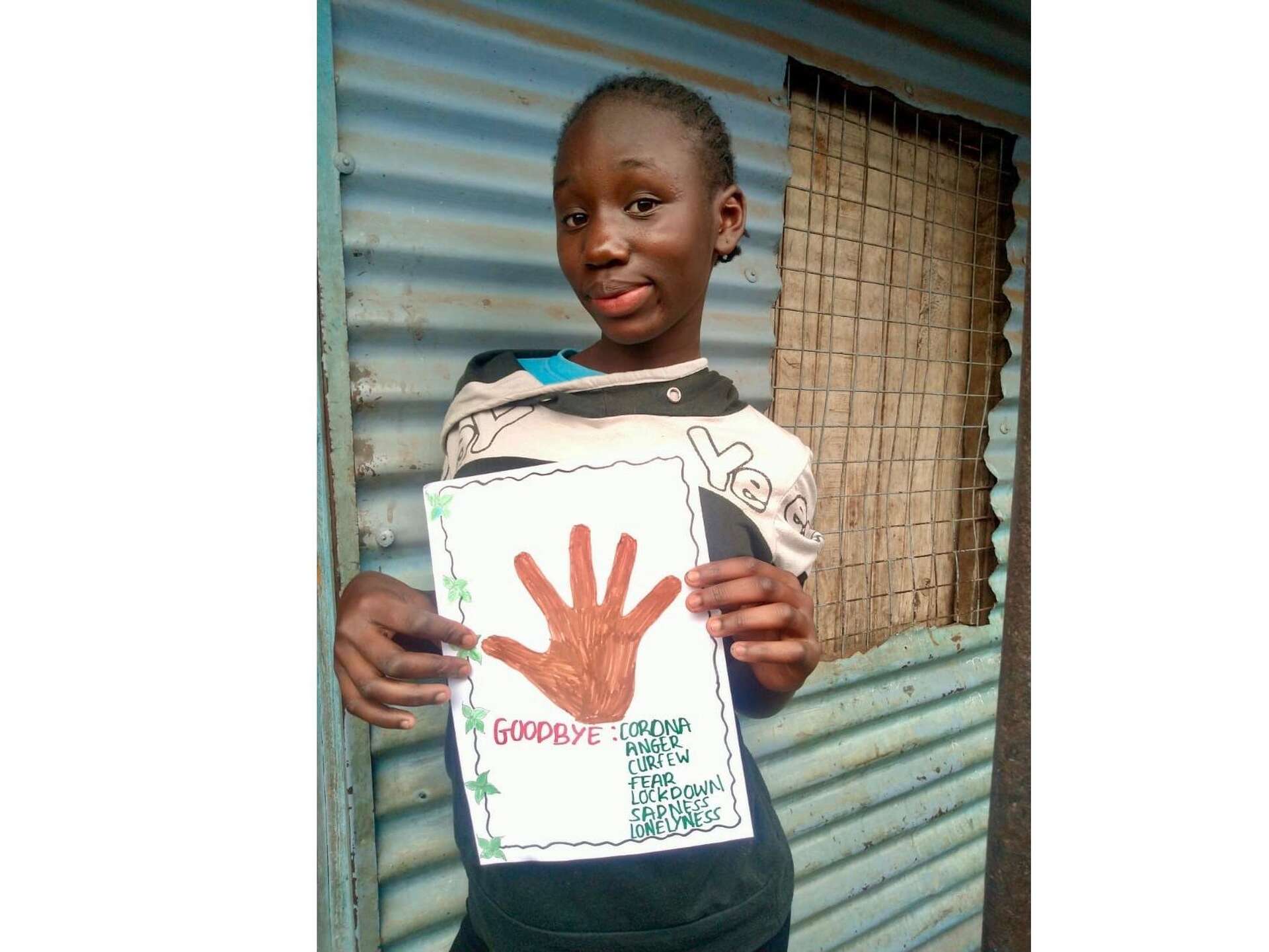 Kenyan children work with Bay Area nonprofit creating coloring book to ...