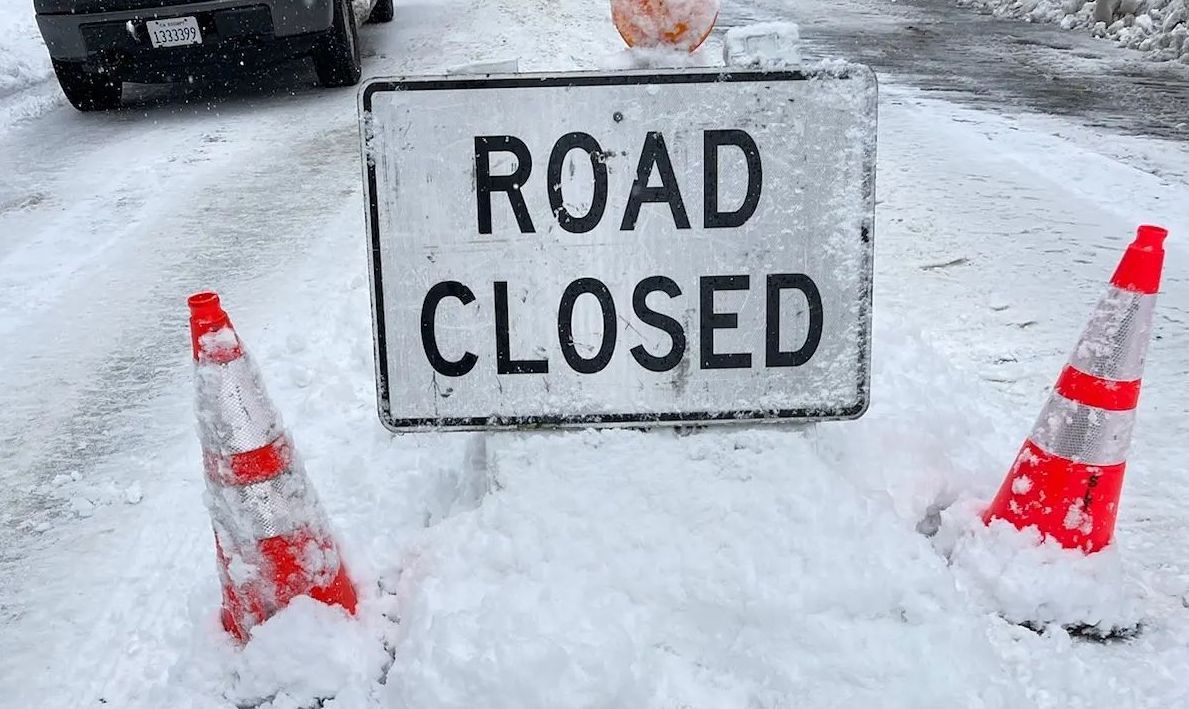 California storm closes roads to Tahoe from Bay Area