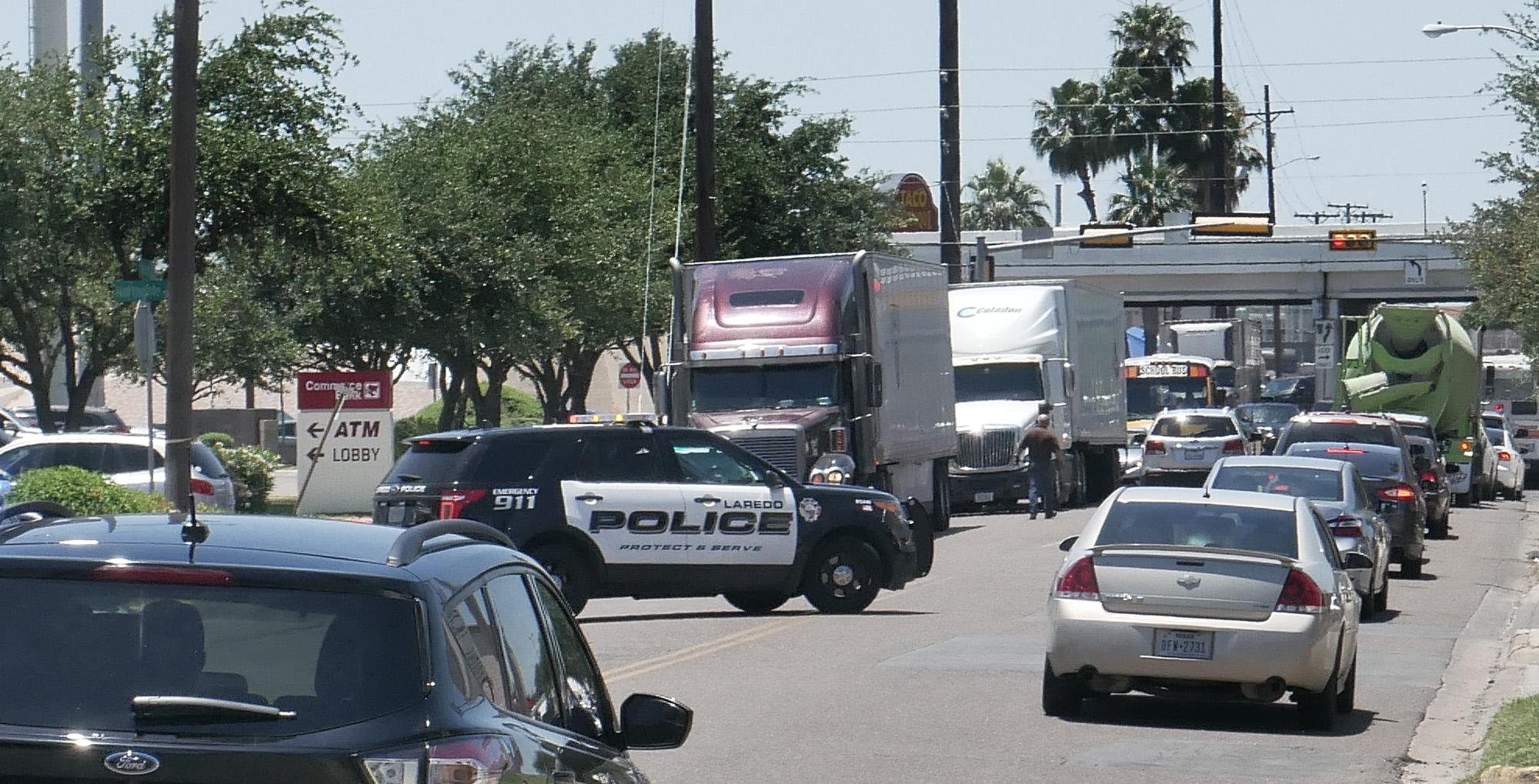 Laredo owns six of Texas' 100 most congested roads