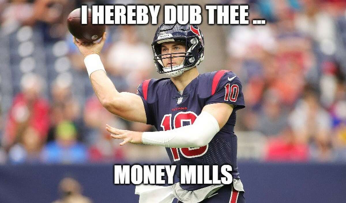 Memes celebrate the Texans' upset of the Chargers