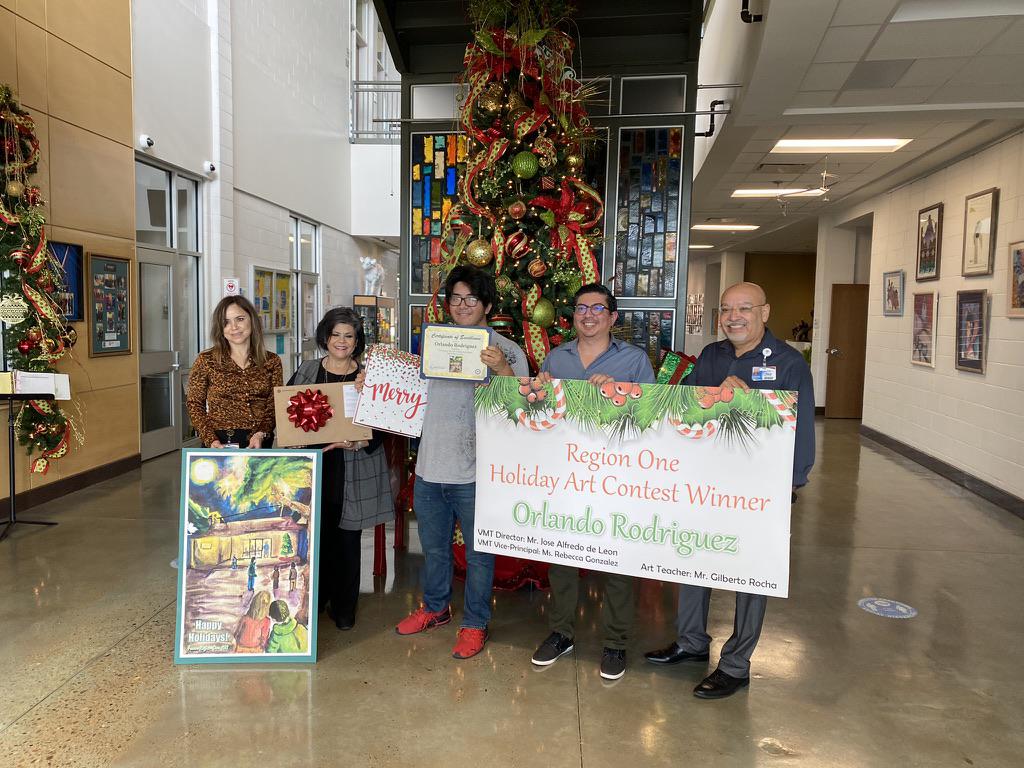 Art teacher Gilberto Rocha reflects on regional contest win