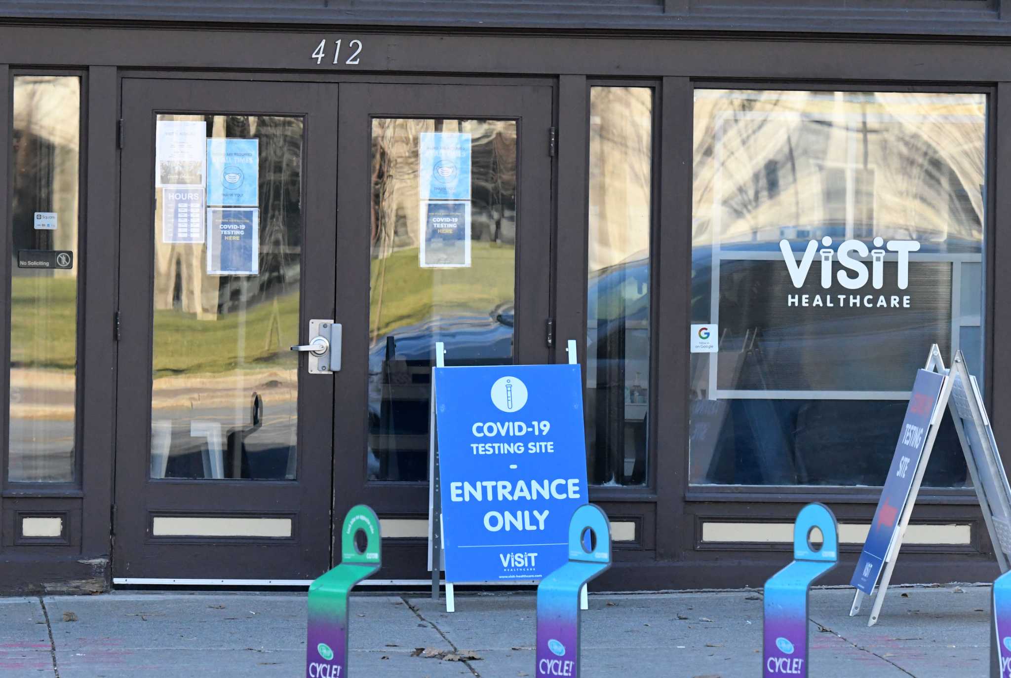 COVID-19 testing site set up for state employees opening to public