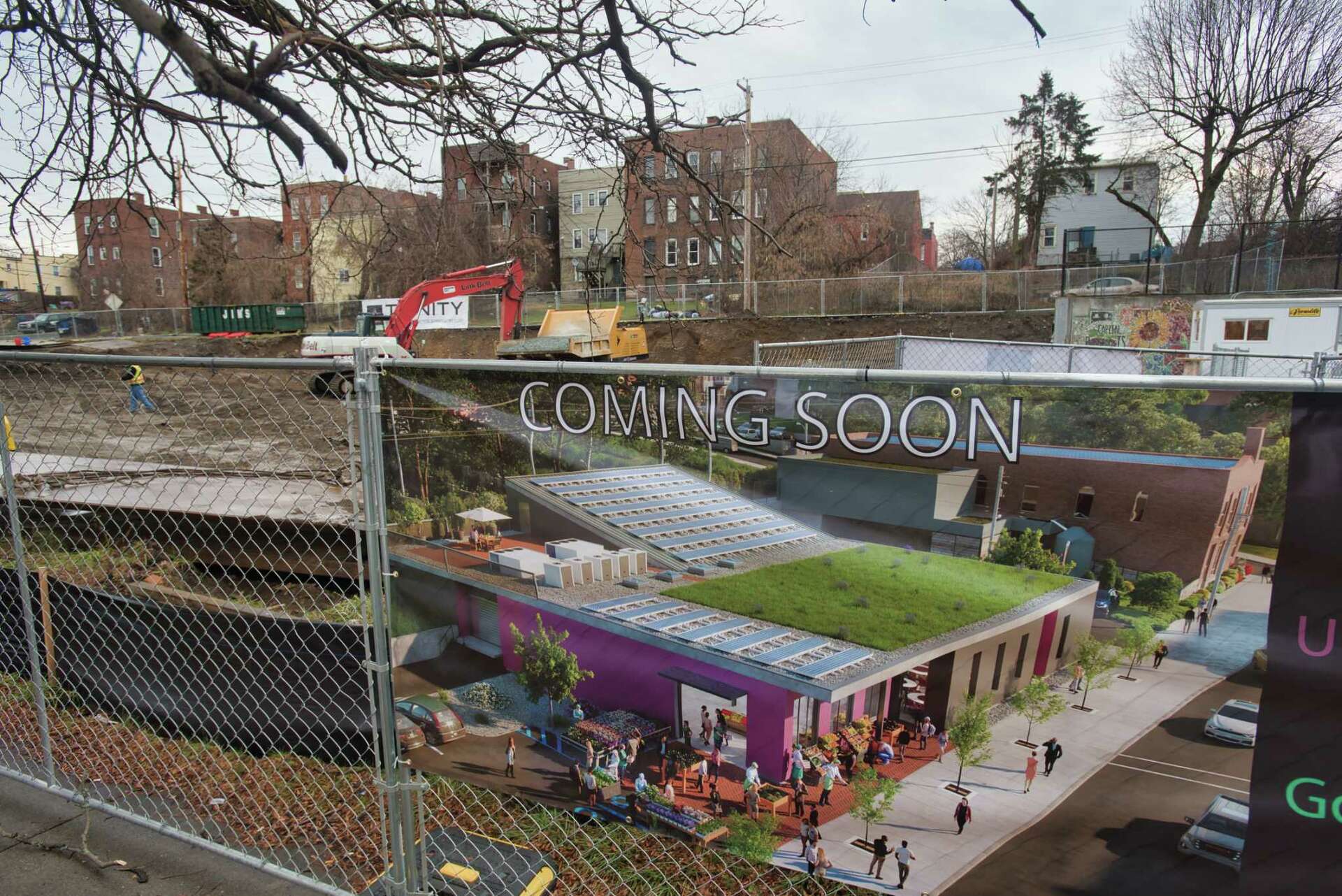 Capital Roots breaks ground on urban grow center and food market in Troy