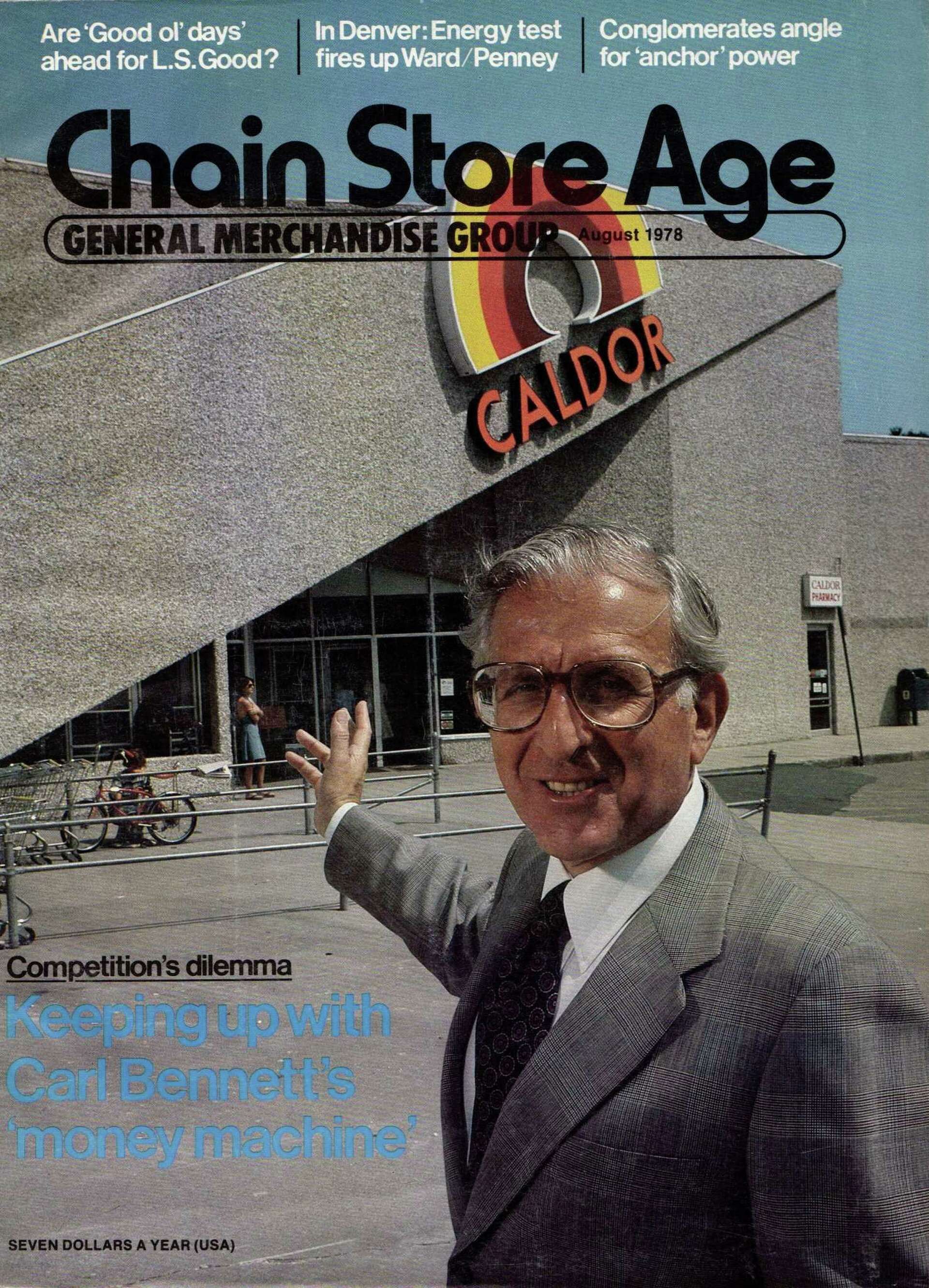 Carl Bennett, Caldor stores founder, philanthropist and 'self-made ...