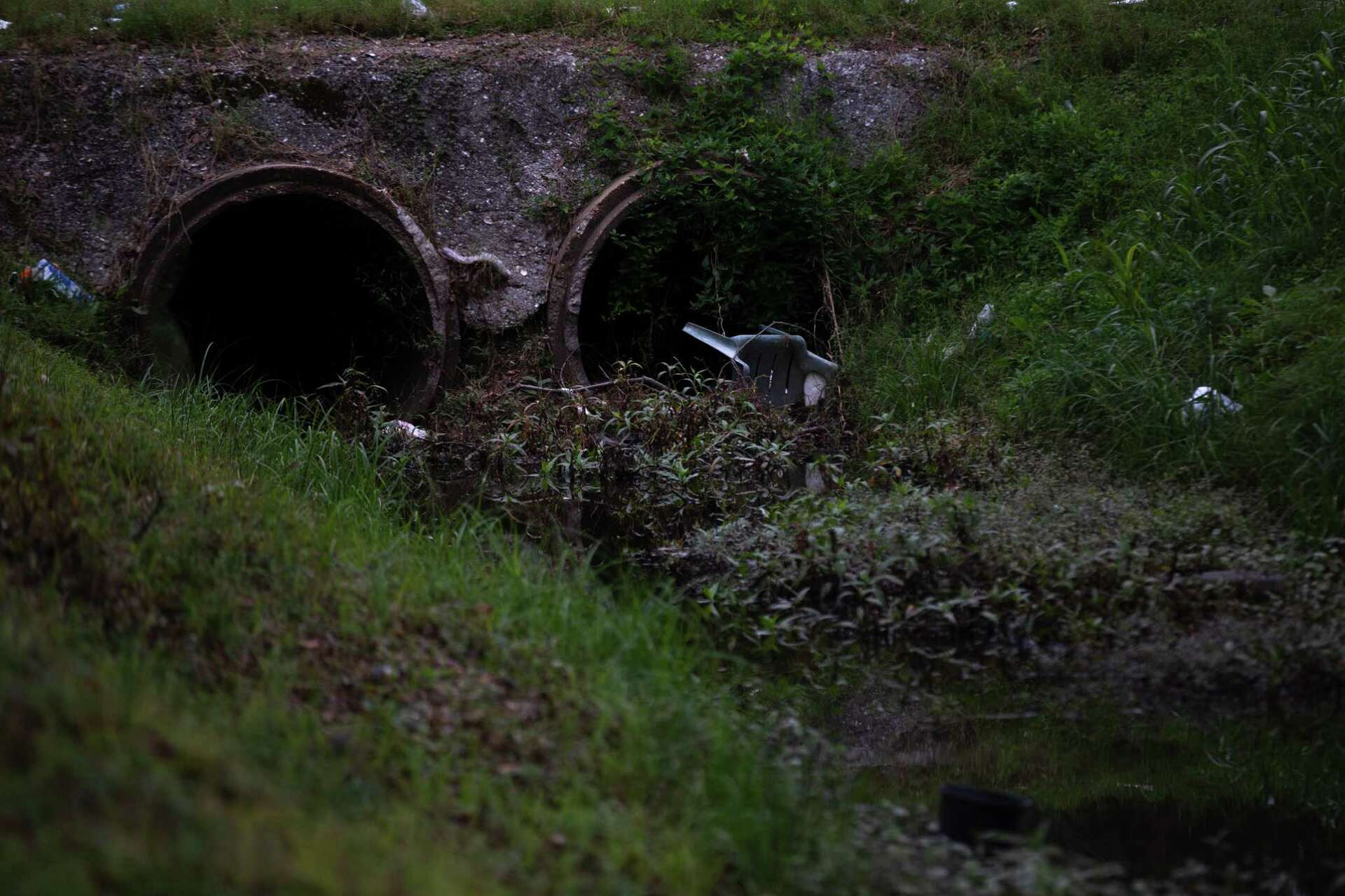 Houston residents must clean their own ditches. That burden often falls ...