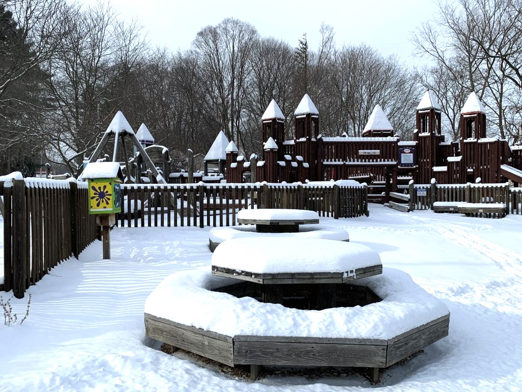 A winter playground